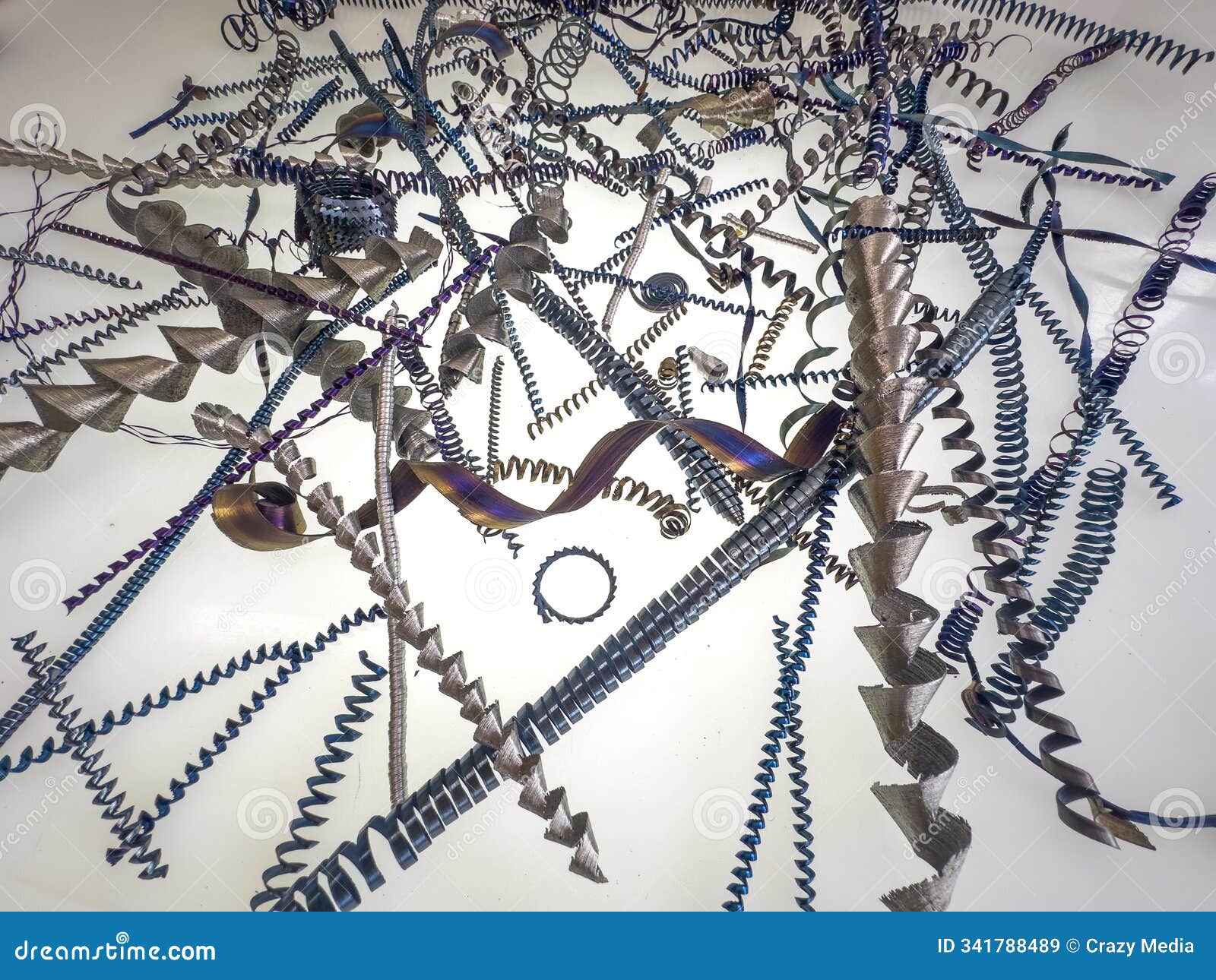 Shapes of Inert Materials Extracted from Metals Processed with a CNC ...