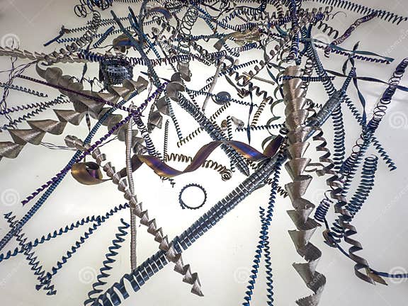 Shapes of Inert Materials Extracted from Metals Processed with a CNC ...