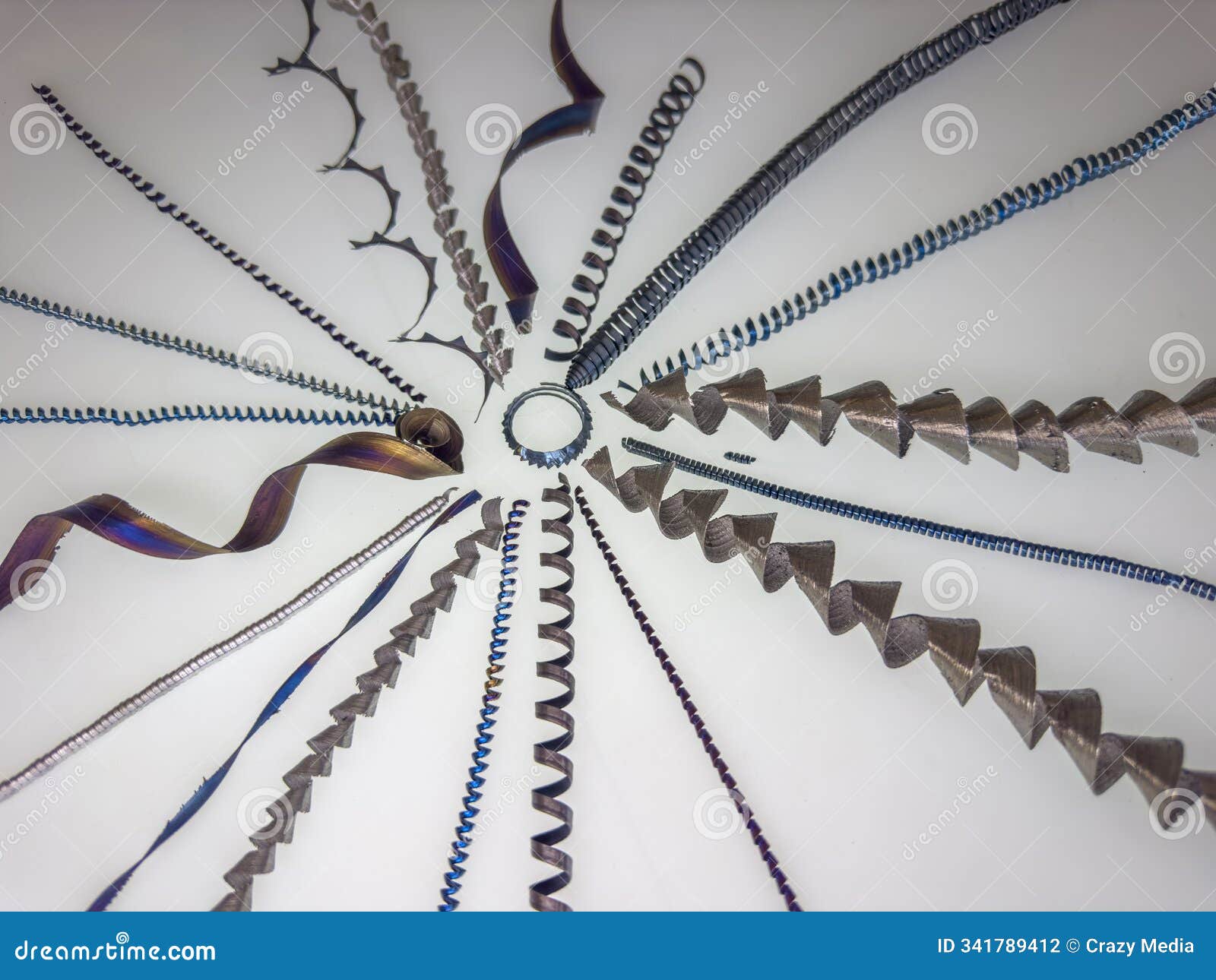 Shapes of Inert Materials Extracted from Metals Processed with a CNC ...