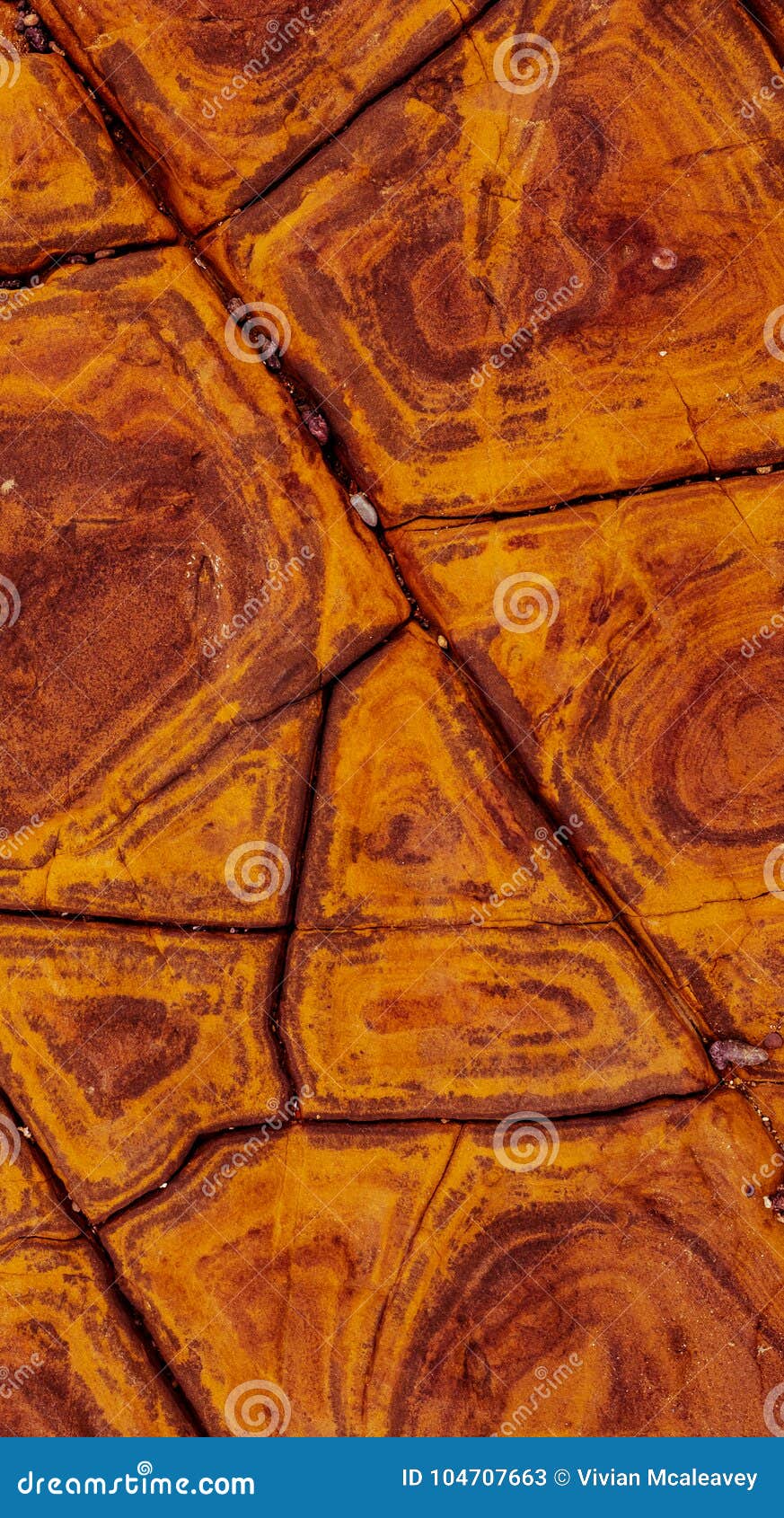 Shapes and Patterns in a Natural Rock Stock Image - Image of nature ...