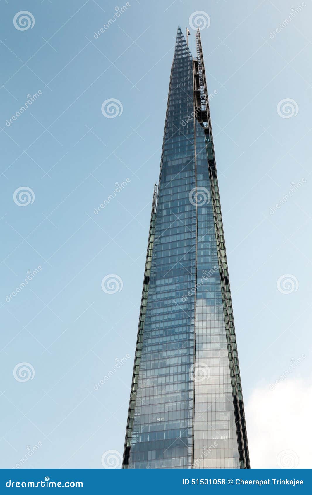 The Shard building editorial stock photo. Image of apartment - 51501058