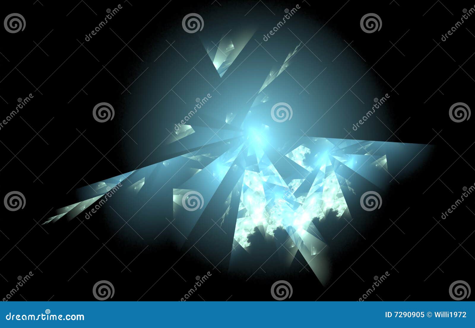 Shard explosion stock illustration. Illustration of generated - 7290905