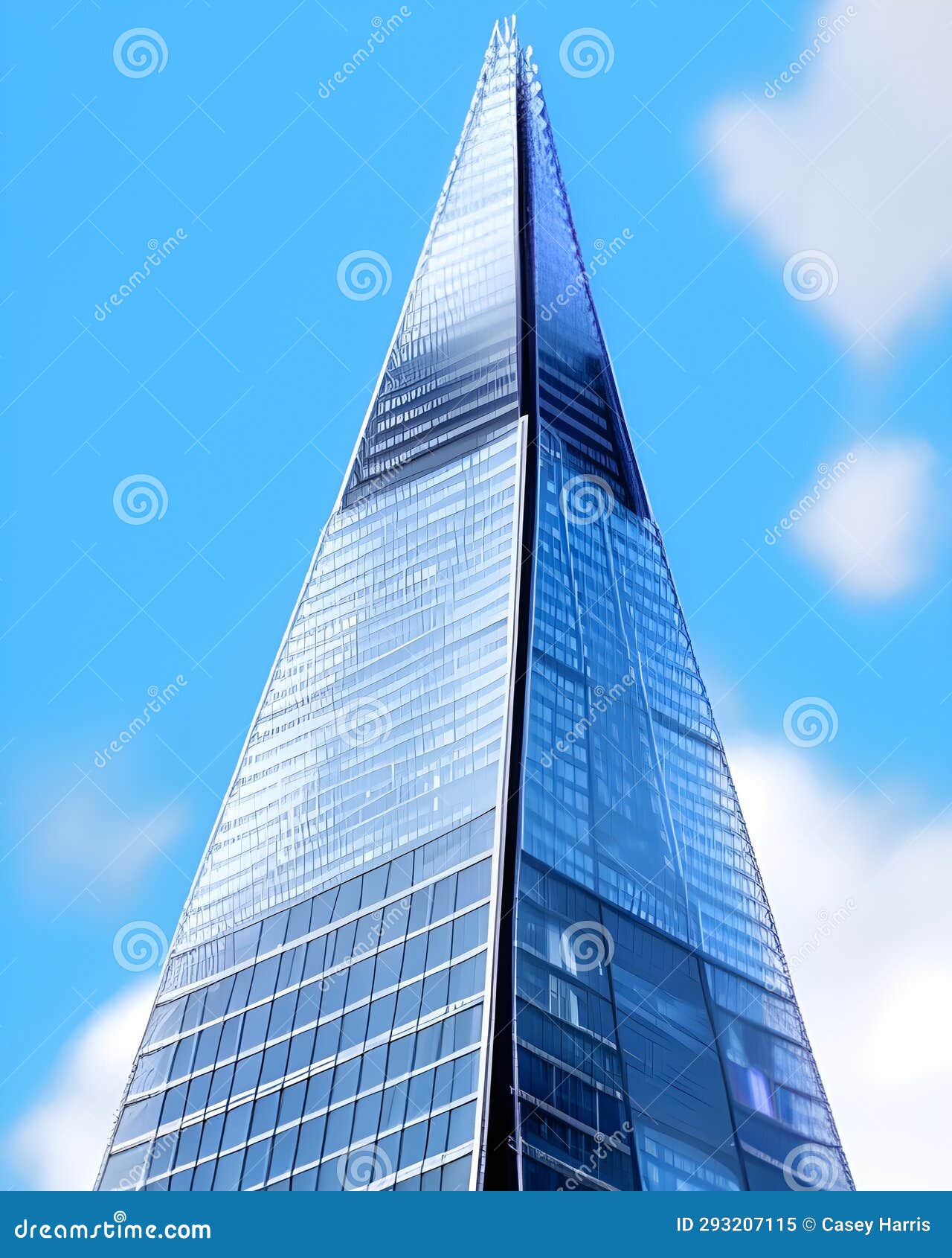 The Shard illustration stock illustration. Illustration of landmark ...
