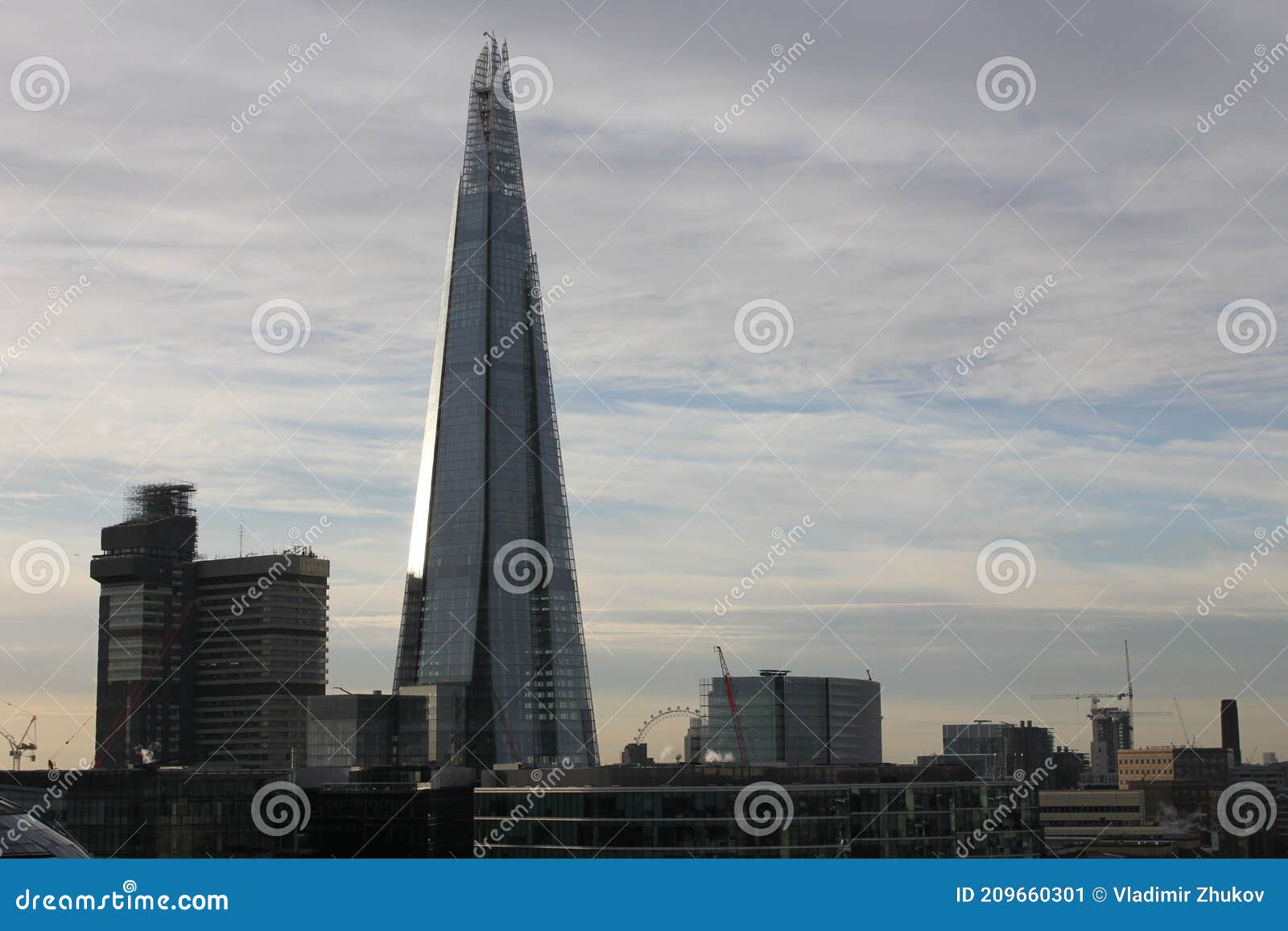 The Shard Skyscraper editorial photo. Image of millennium - 209660301