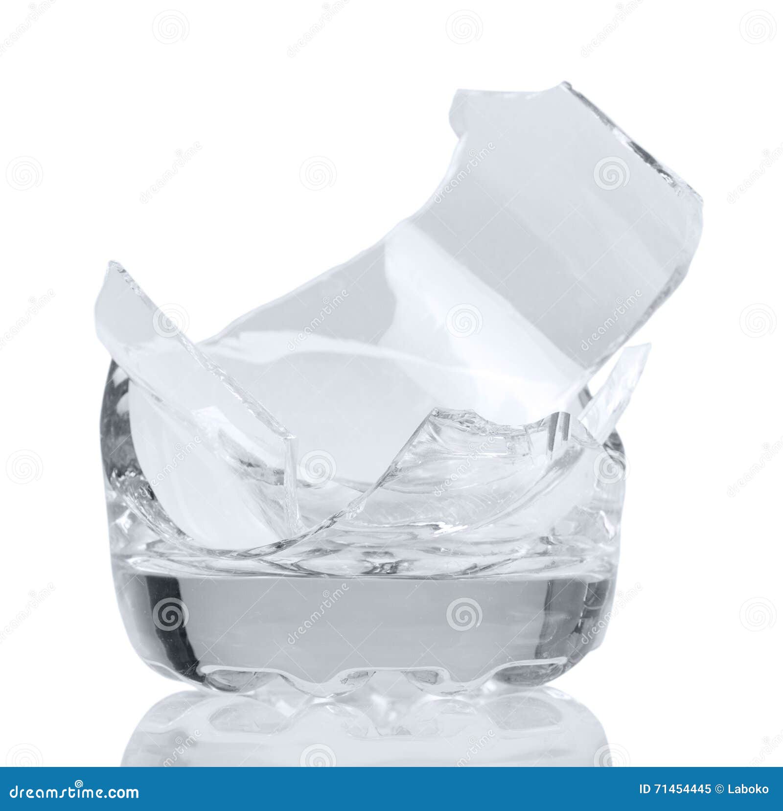 Shards Of Broken Glass On The Table Stock Photo | CartoonDealer.com ...
