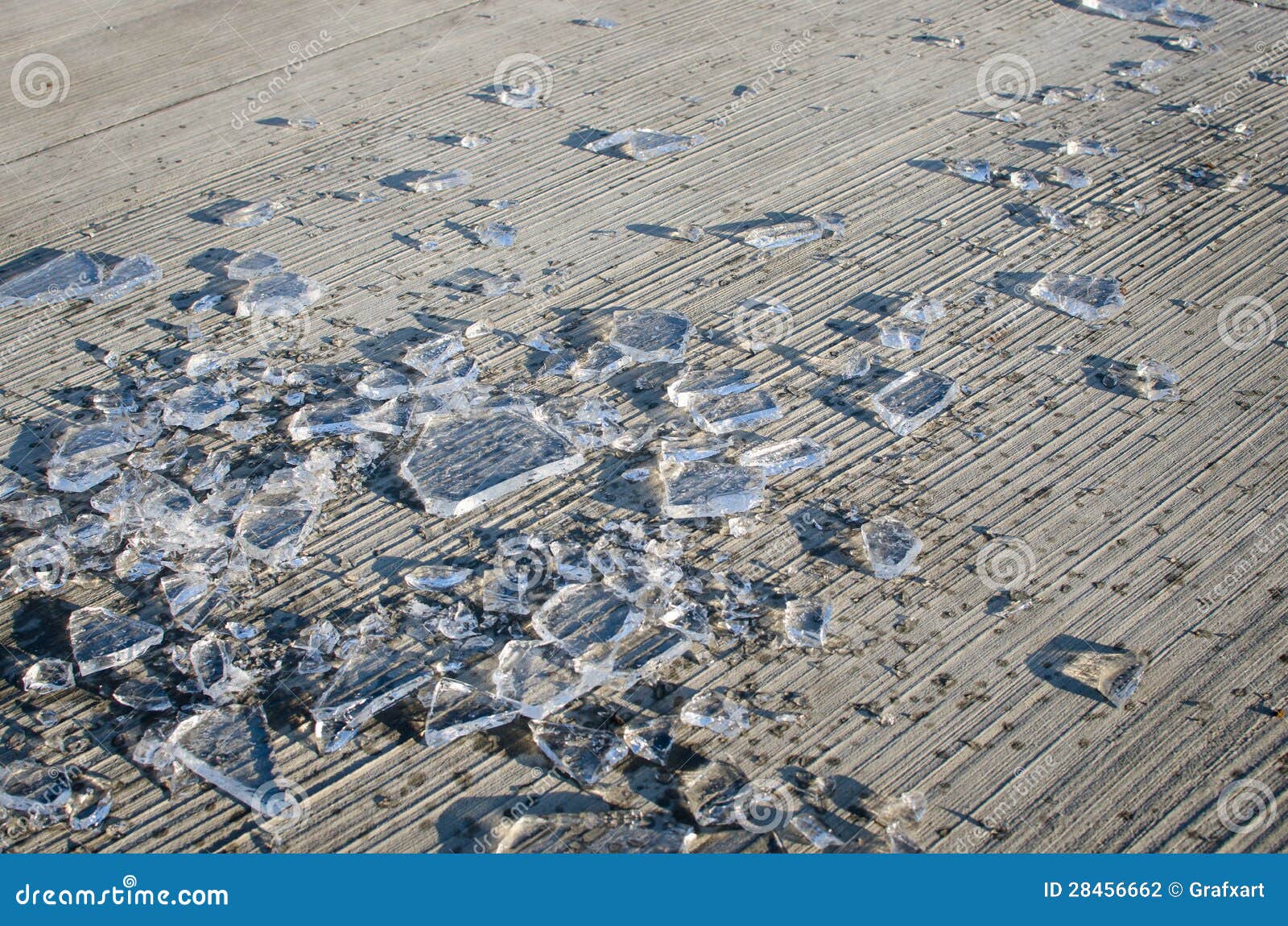 Shards of smashed ice stock photo. Image of glass, rage - 28456662