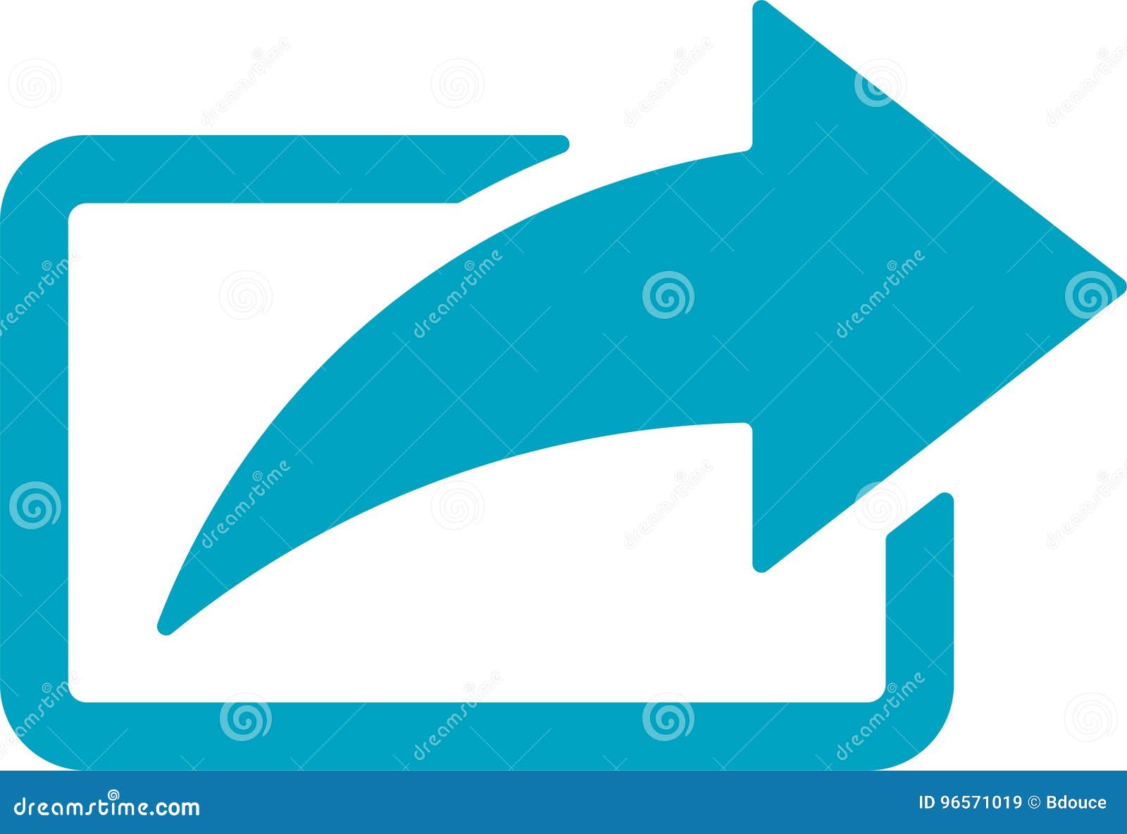 Share Arrow Icon Symbol Vector Design For Graphic Resources, Template ...