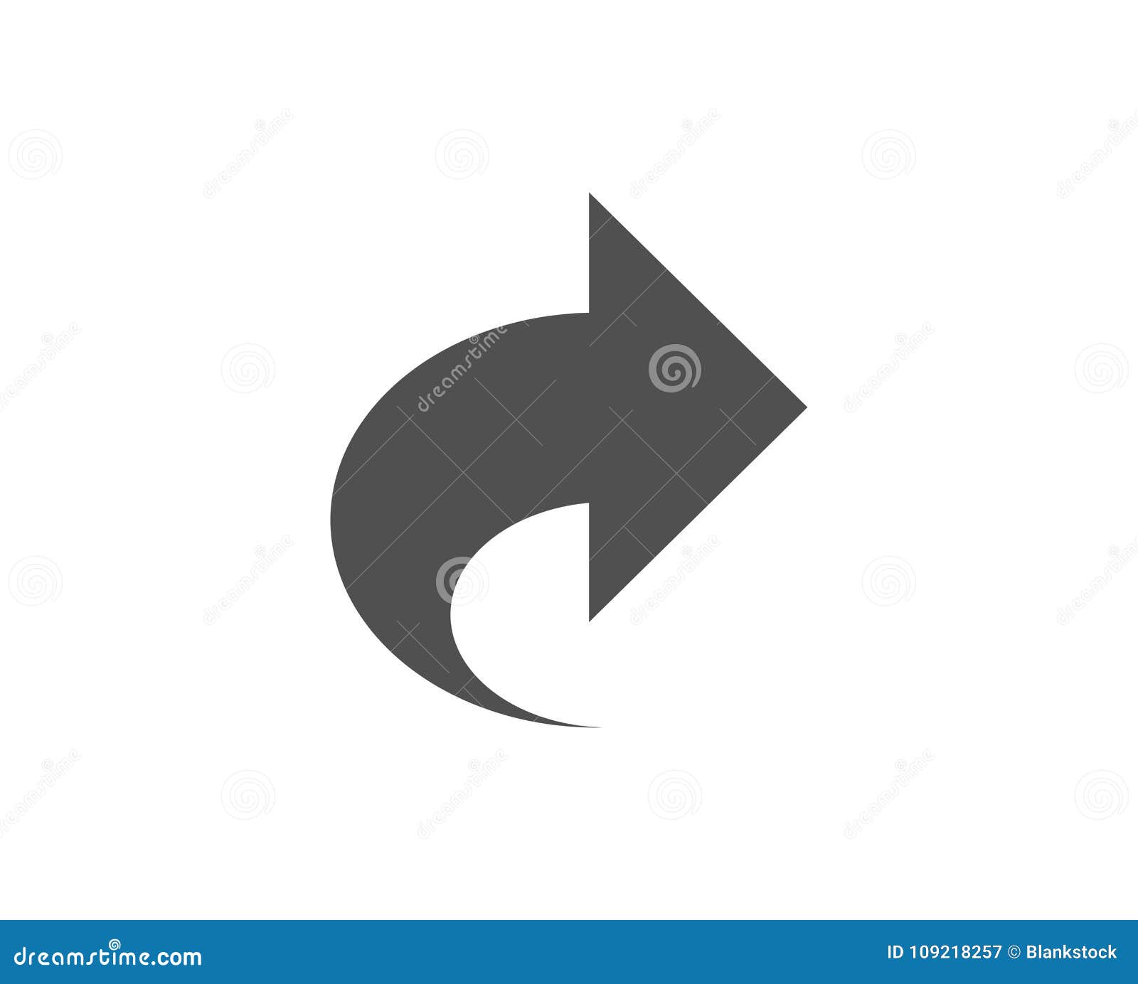 Share Arrow Simple Icon. Link Arrowhead. Stock Vector - Illustration of ...