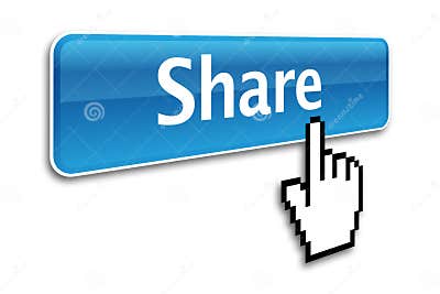 Share button stock illustration. Illustration of symbol - 50950084