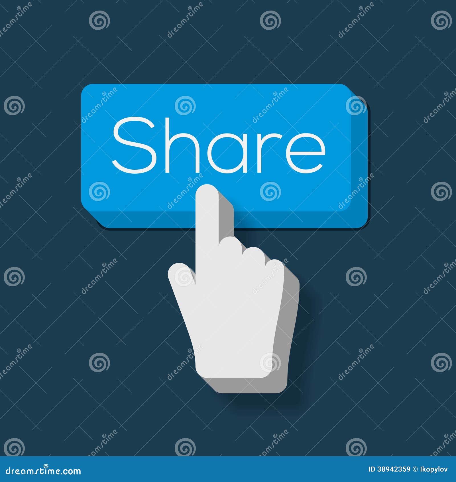 Share Button Royalty-Free Stock Image | CartoonDealer.com #20755354