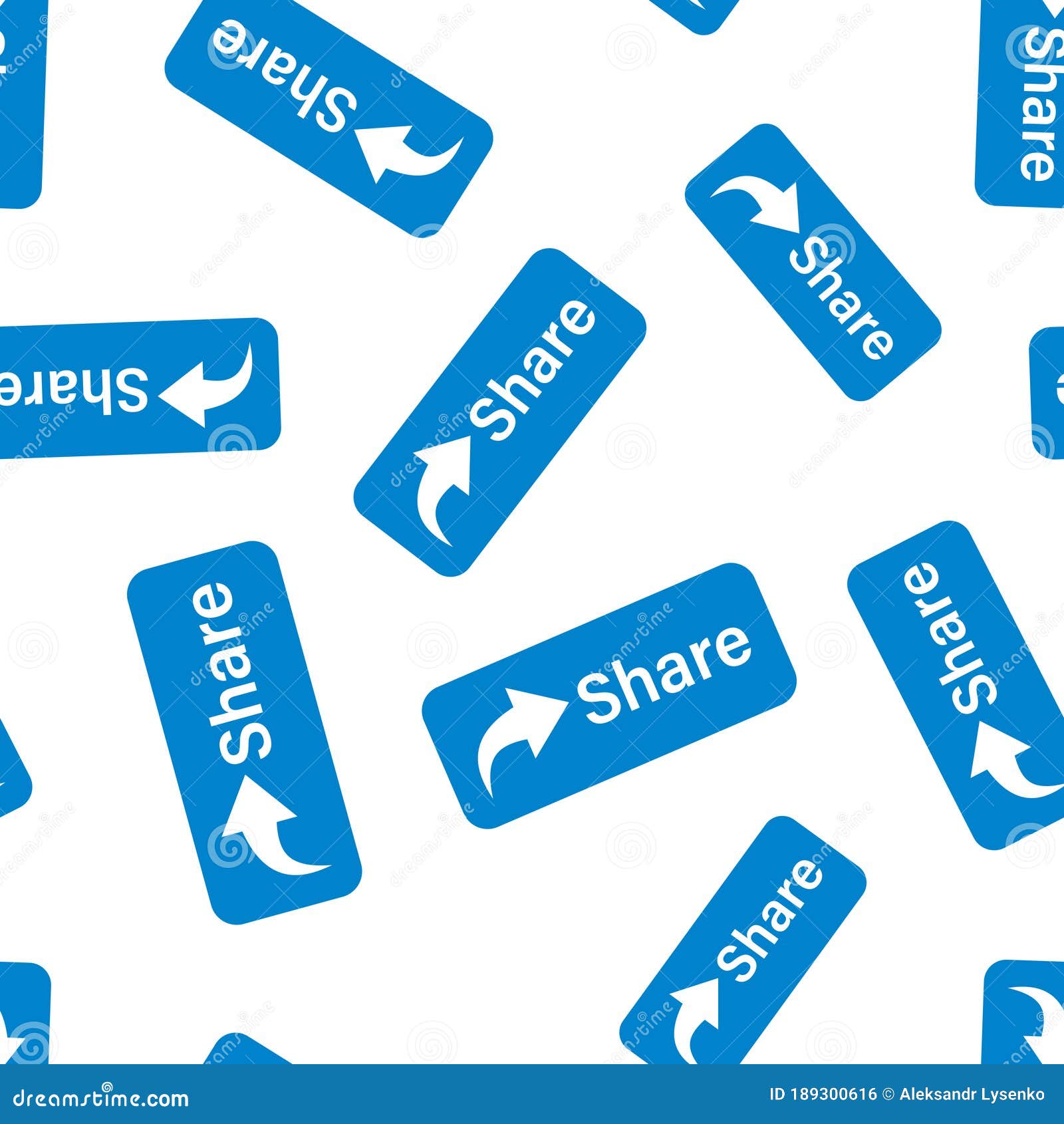 Share Button Icon in Flat Style. Arrow Sign Vector Illustration on ...