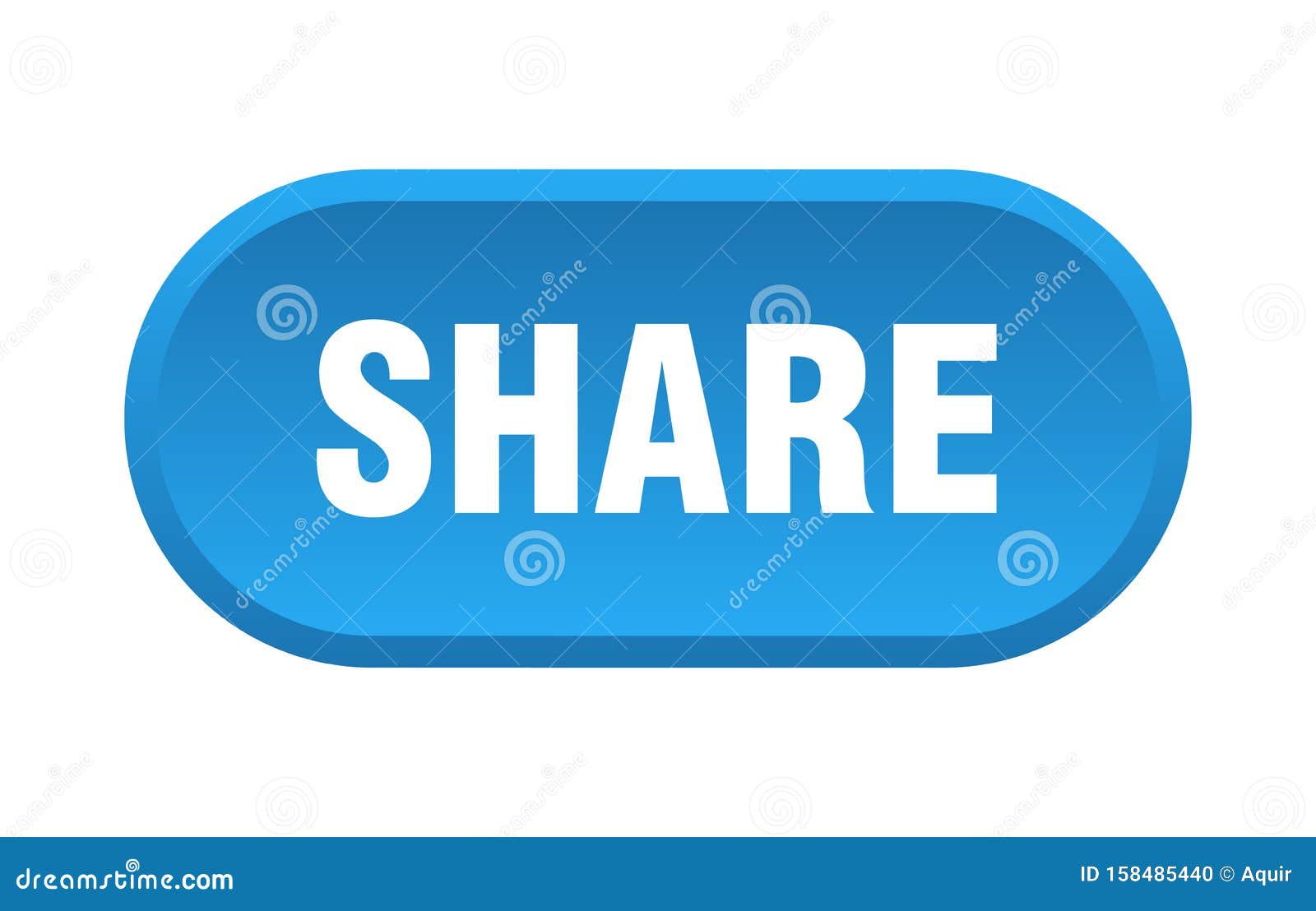 Share button stock vector. Illustration of price, vector - 158485440