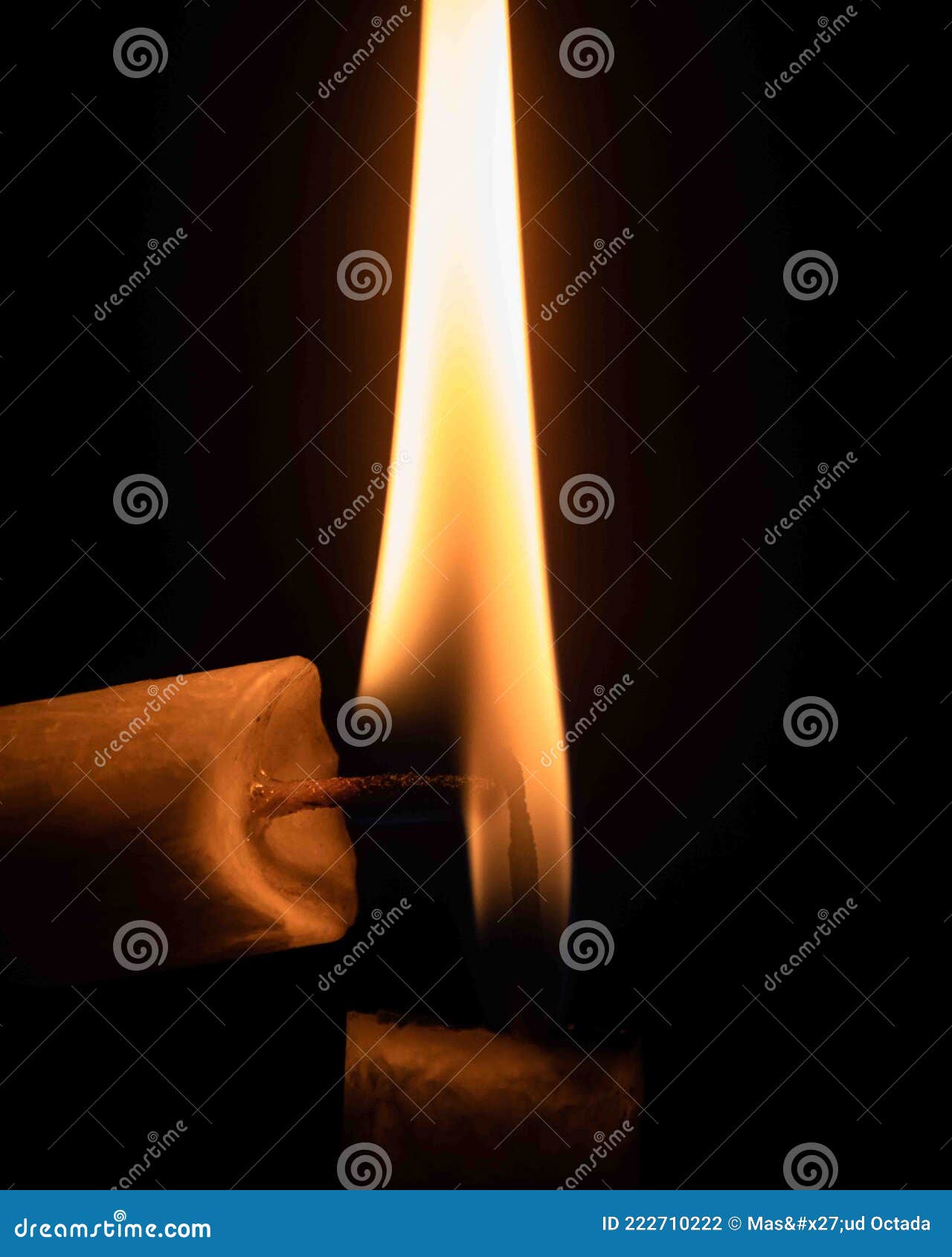 Share candles in the dark stock photo. Image of bonfire - 222710222