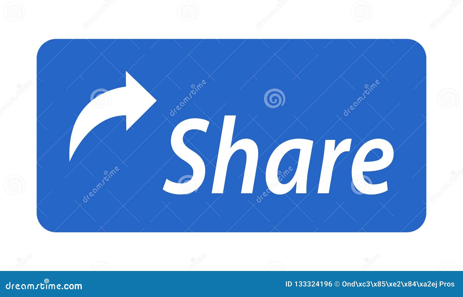 Share Click Button Internet Icon Isolated. Vector Illustration Banner ... Share Click Button Internet Icon Isolated. Vector Illustration Banner ...
