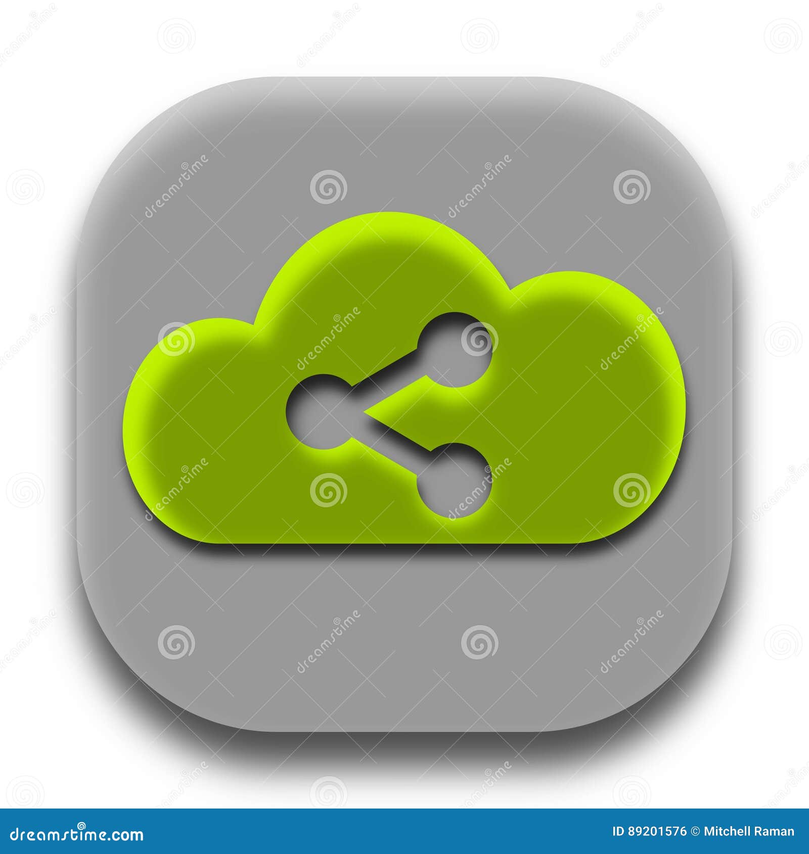 Share Cloud App Logo Vector Image Stock Vector - Illustration of media ...