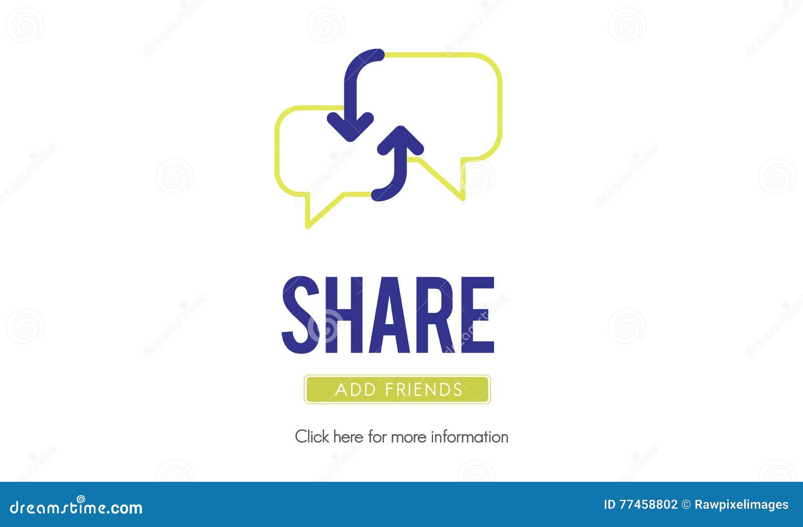Share Connection Connecting Data Internet Concept Stock Illustration ...