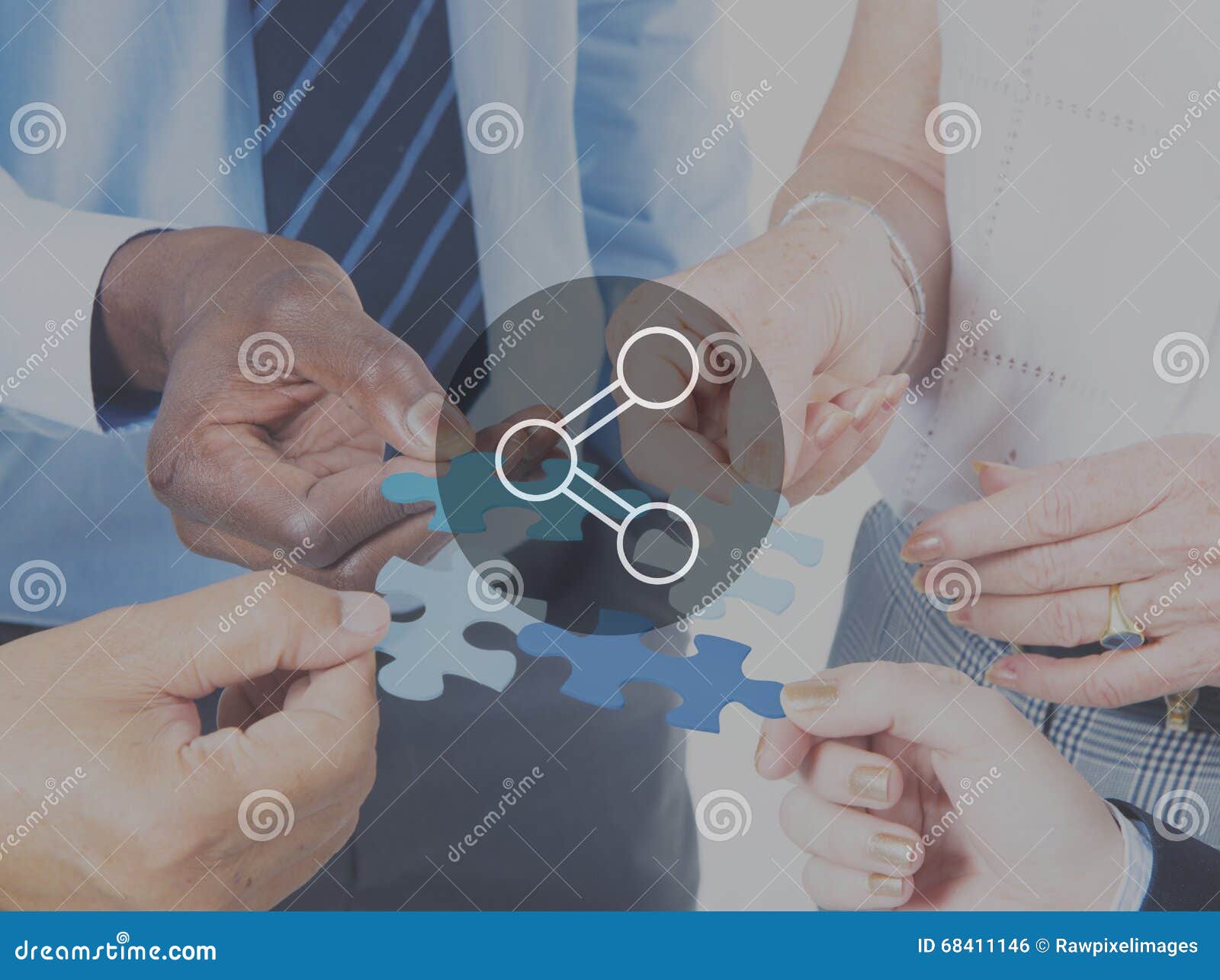 Share Connection Technology Sharing Global Communications Concept Stock ...