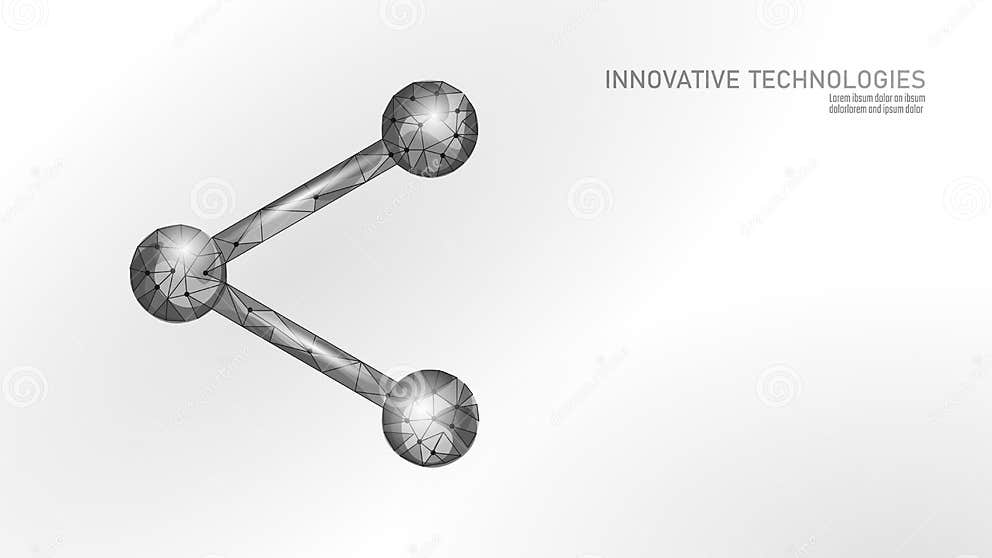 Share 3D Sign Low Poly. Send Social Media Post Exchange. Global ...