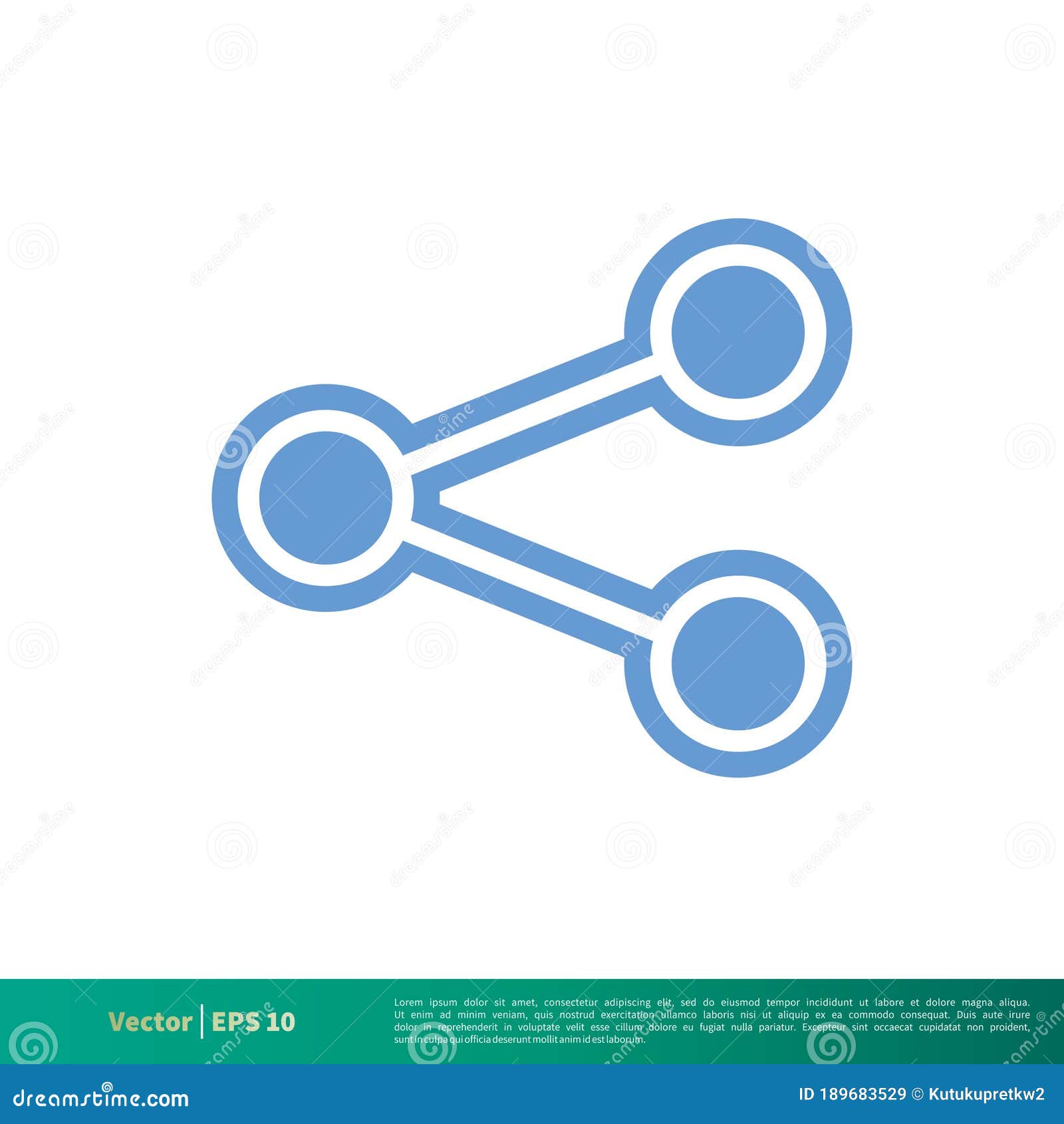 Share Data Icon Vector Logo Template Illustration Design. Vector EPS 10 ...