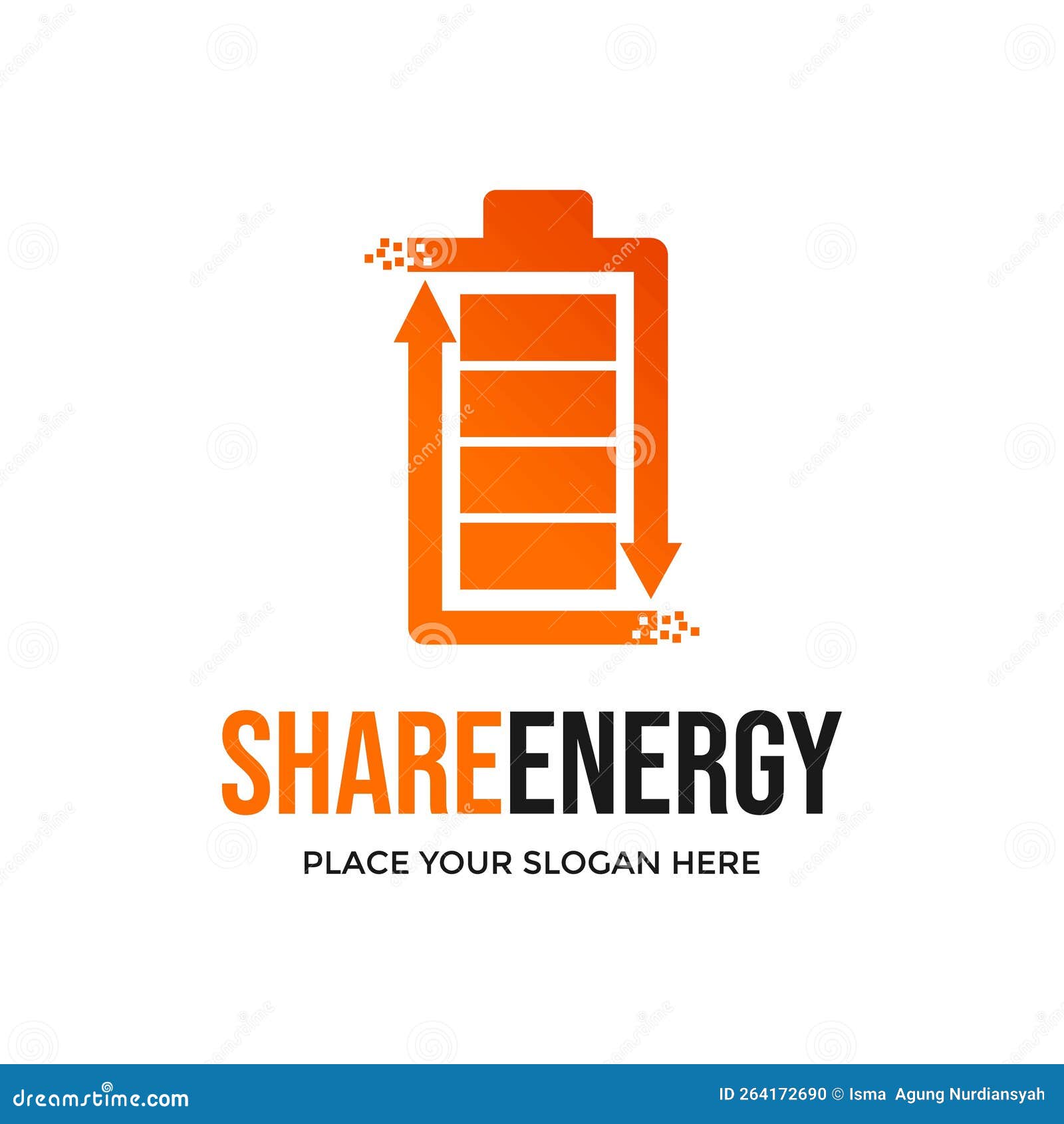 Share Energy Vector Logo Template Stock Vector - Illustration of ...