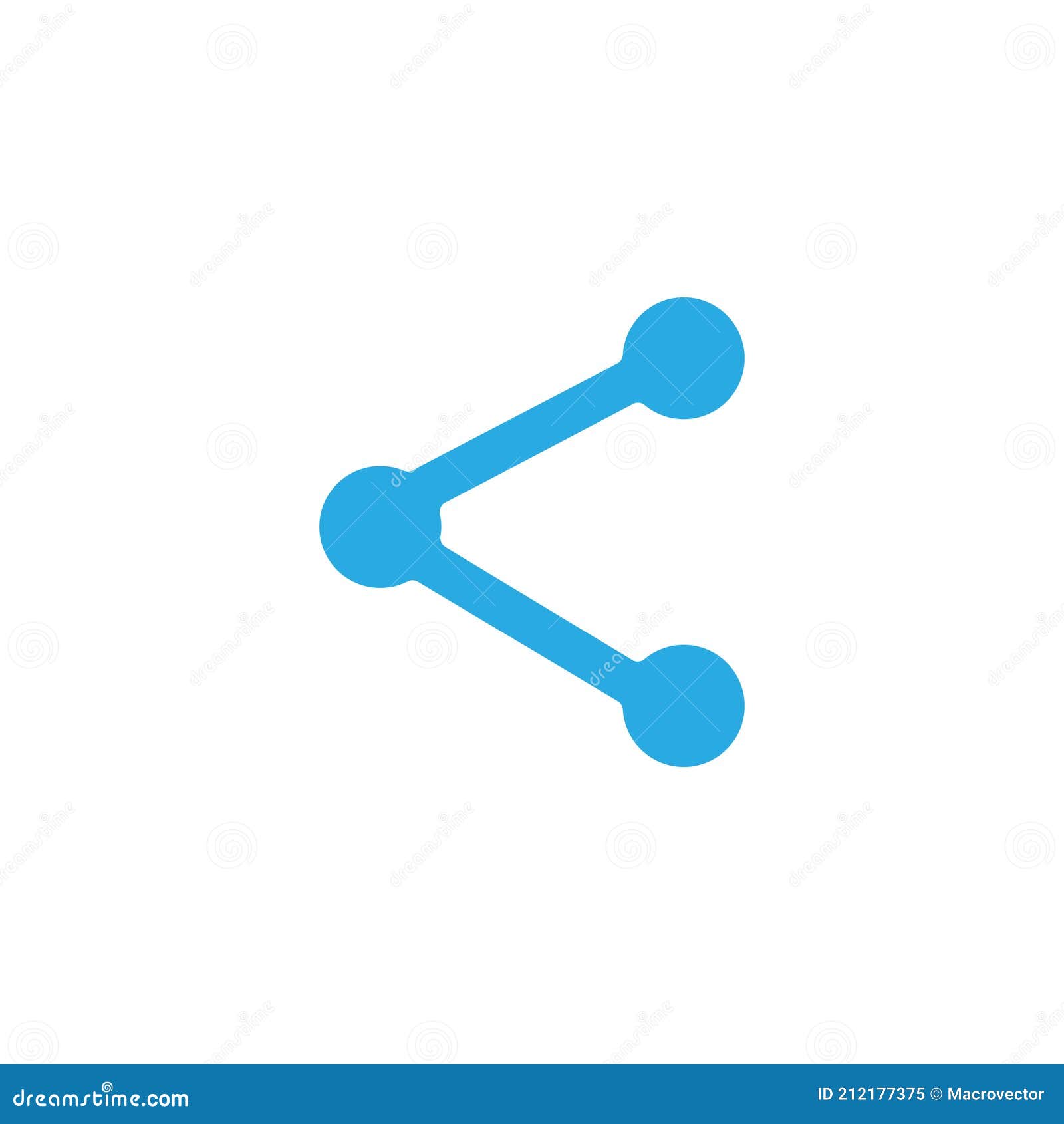 Pop Art Share Icon Isolated On Color Background. Share, Sharing ...