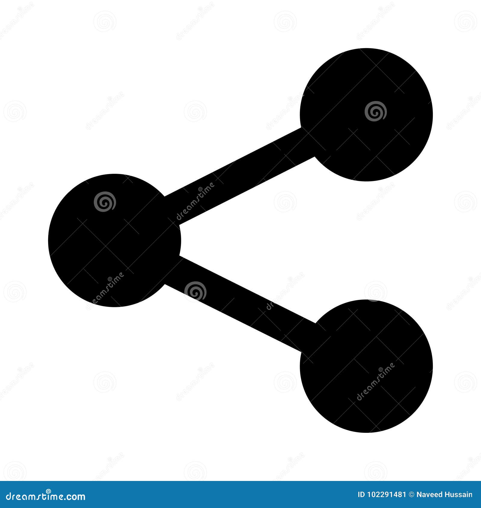 SHARE icon stock vector. Illustration of kids, social - 102291481