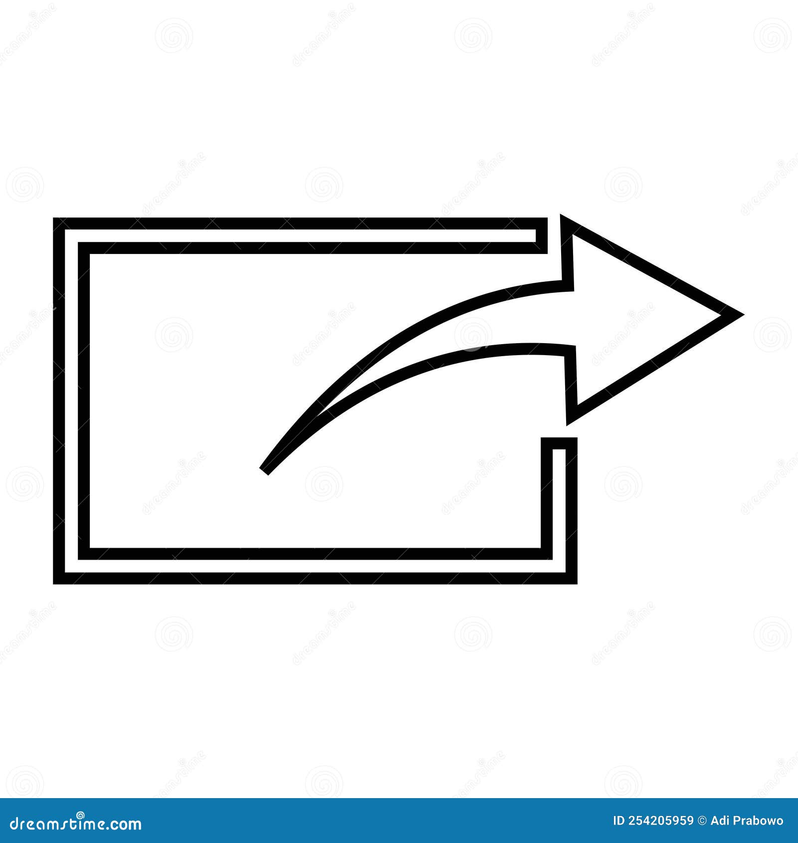 Share Icon Logo Vector Design Stock Vector - Illustration of computer ...