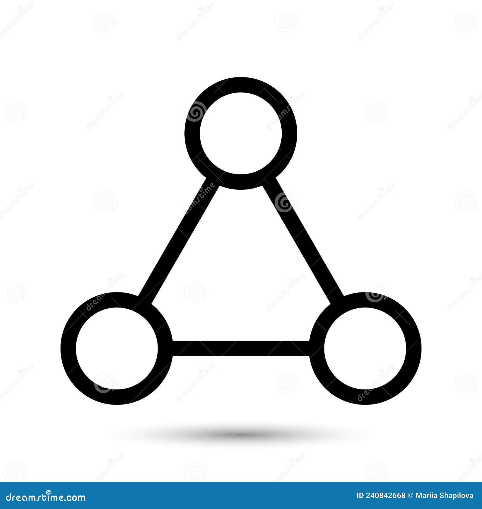 Share Icon in Simple Design Stock Vector - Illustration of bookmark ...