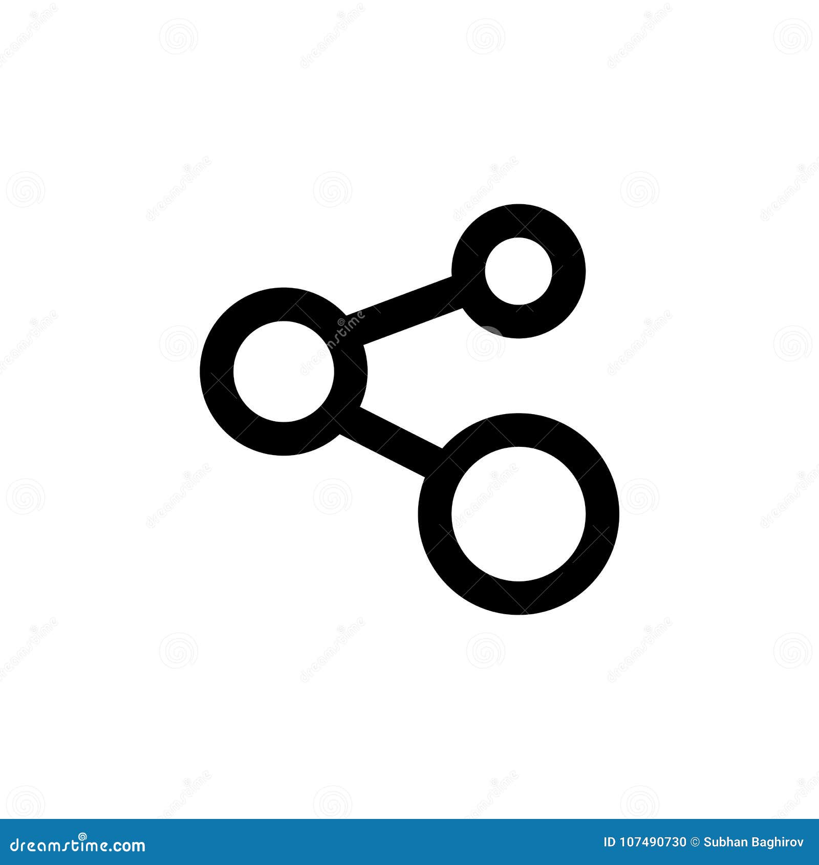 Share Icon for Simple Flat Style Ui Design Stock Vector - Illustration ...