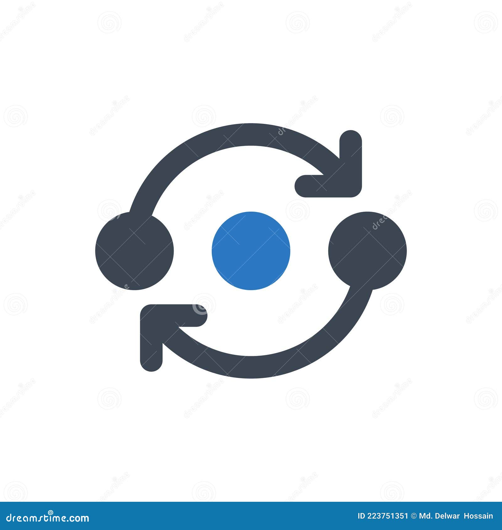 Share icon stock vector. Illustration of shareit, symbol - 223751351