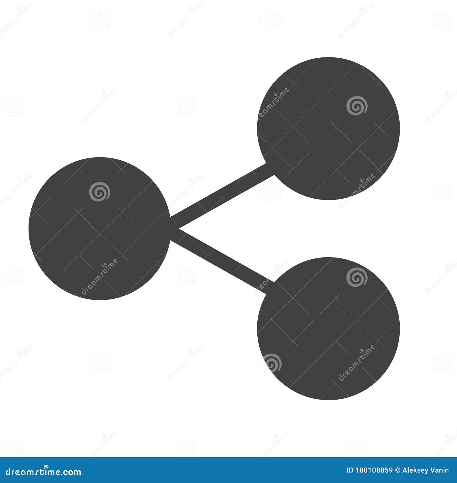 Share icon vector stock vector. Illustration of send - 100108859