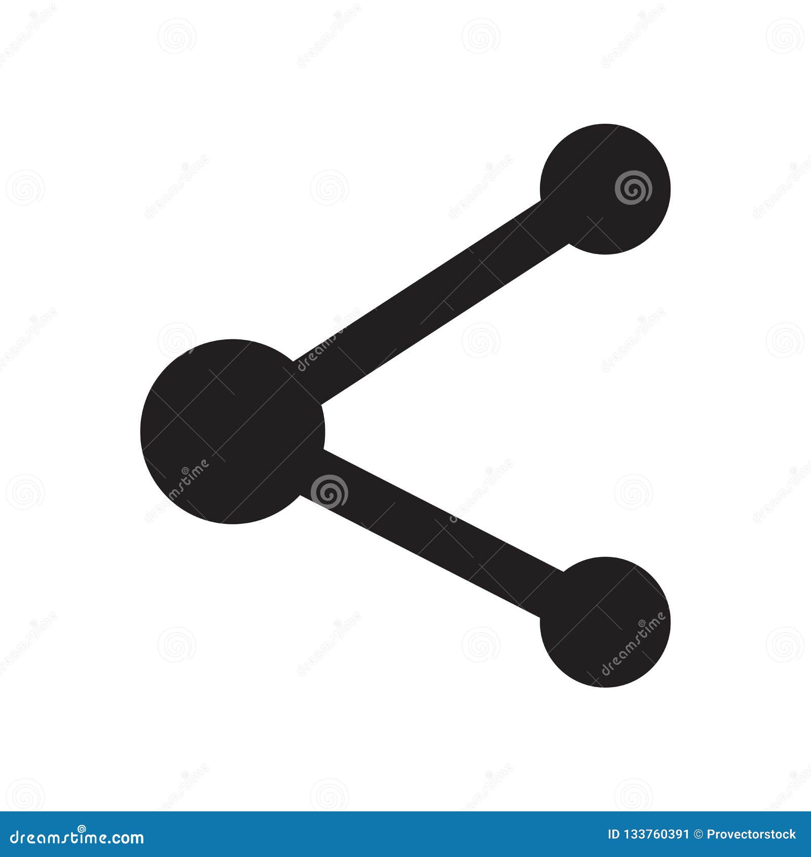 Share Icon Vector Sign and Symbol Isolated on White Background, Share ...