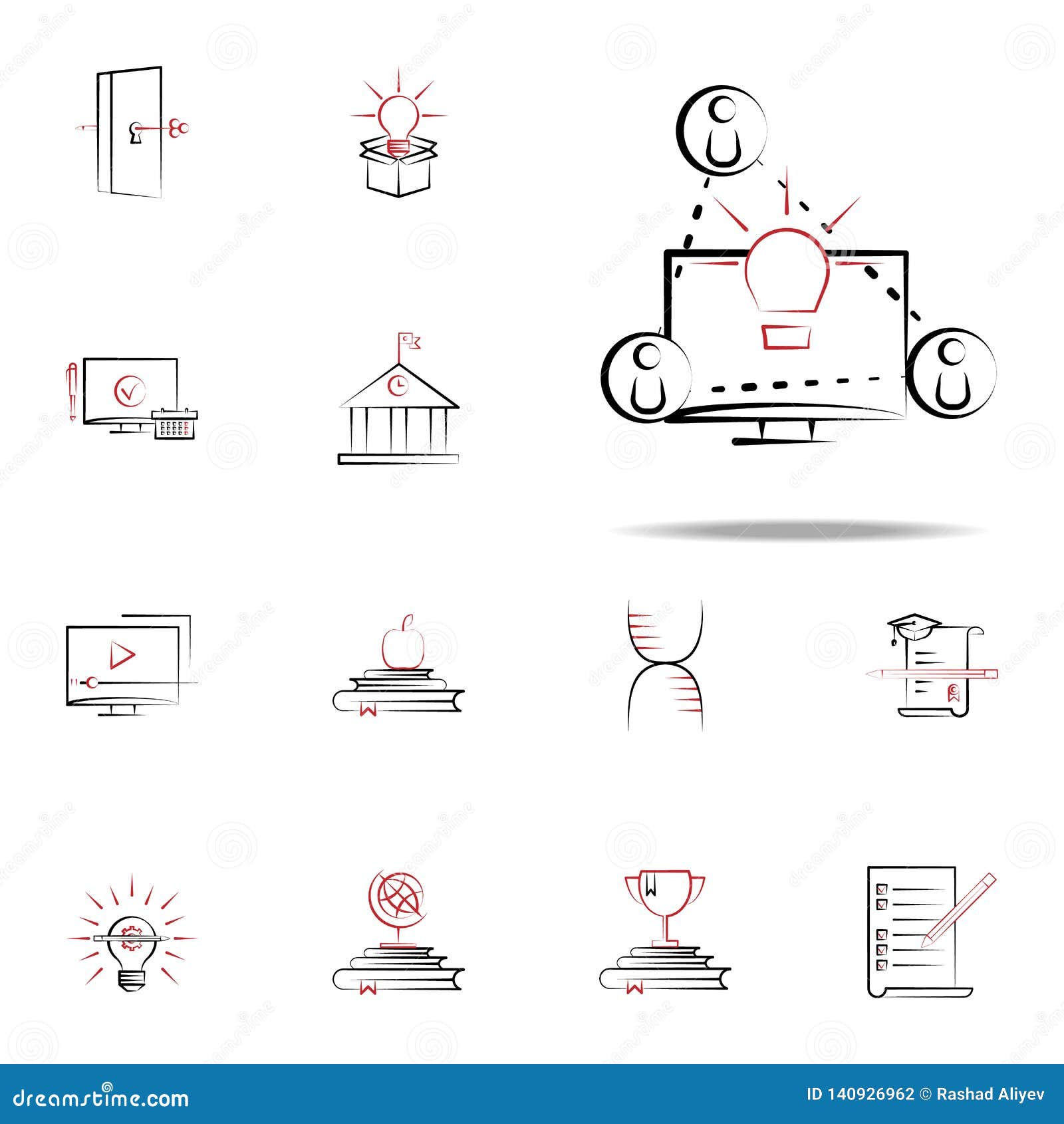 Share Ideas Icon. Education Icons Universal Set for Web and Mobile ...