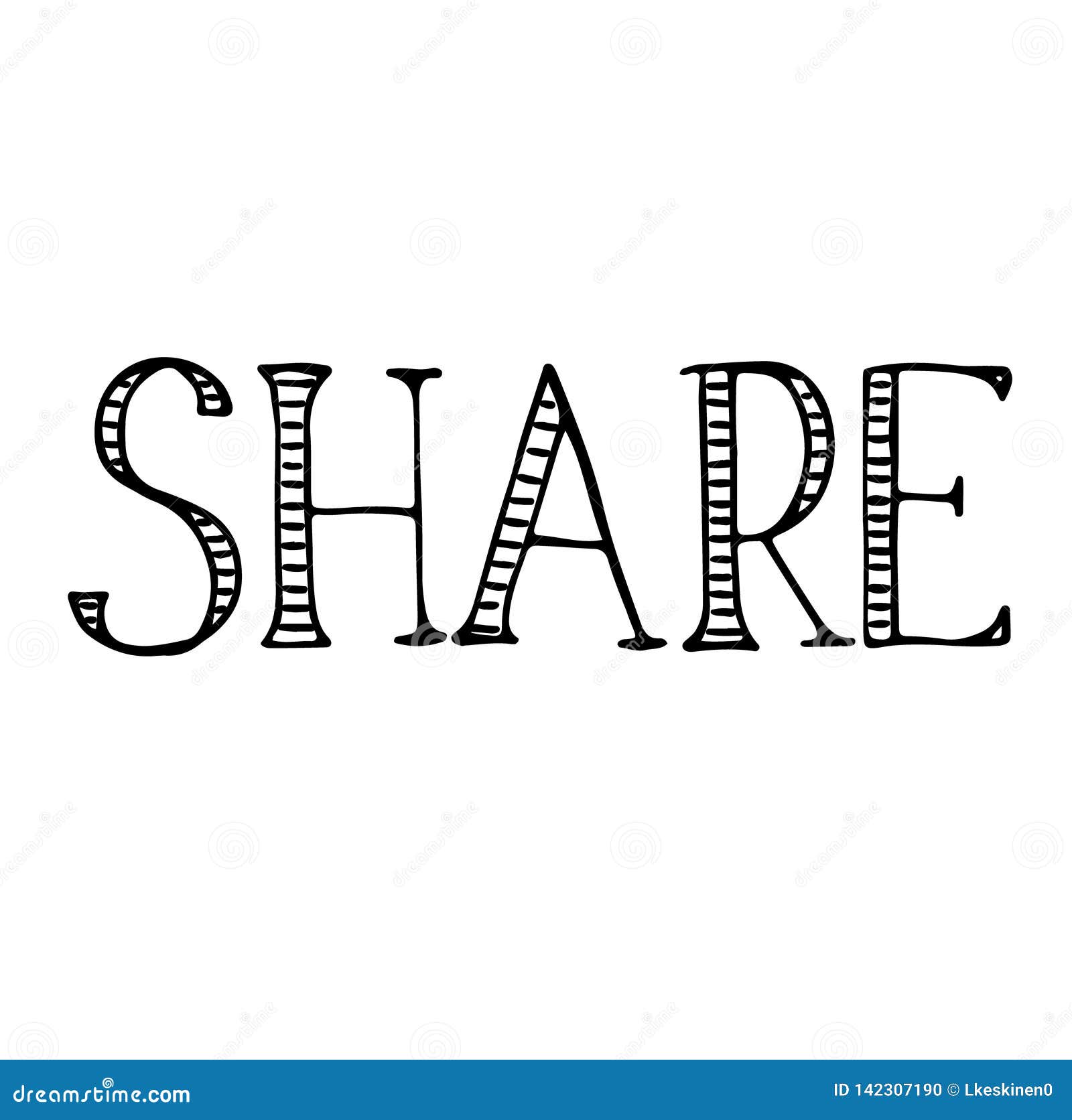 Share label illustration stock vector. Illustration of information ...