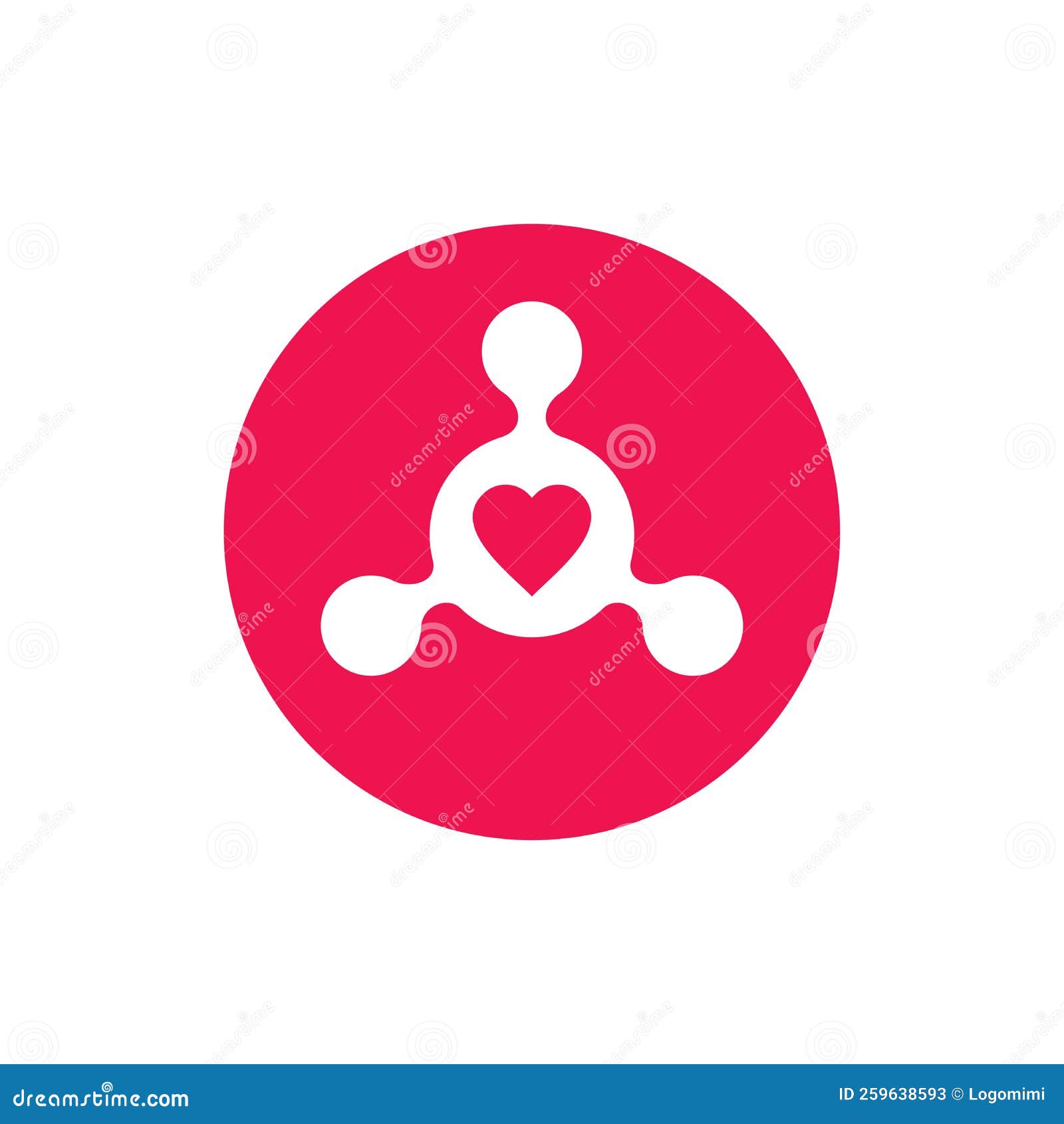 Share Love Logo Icon Design Template Elements, Heart and Hub Connection ...