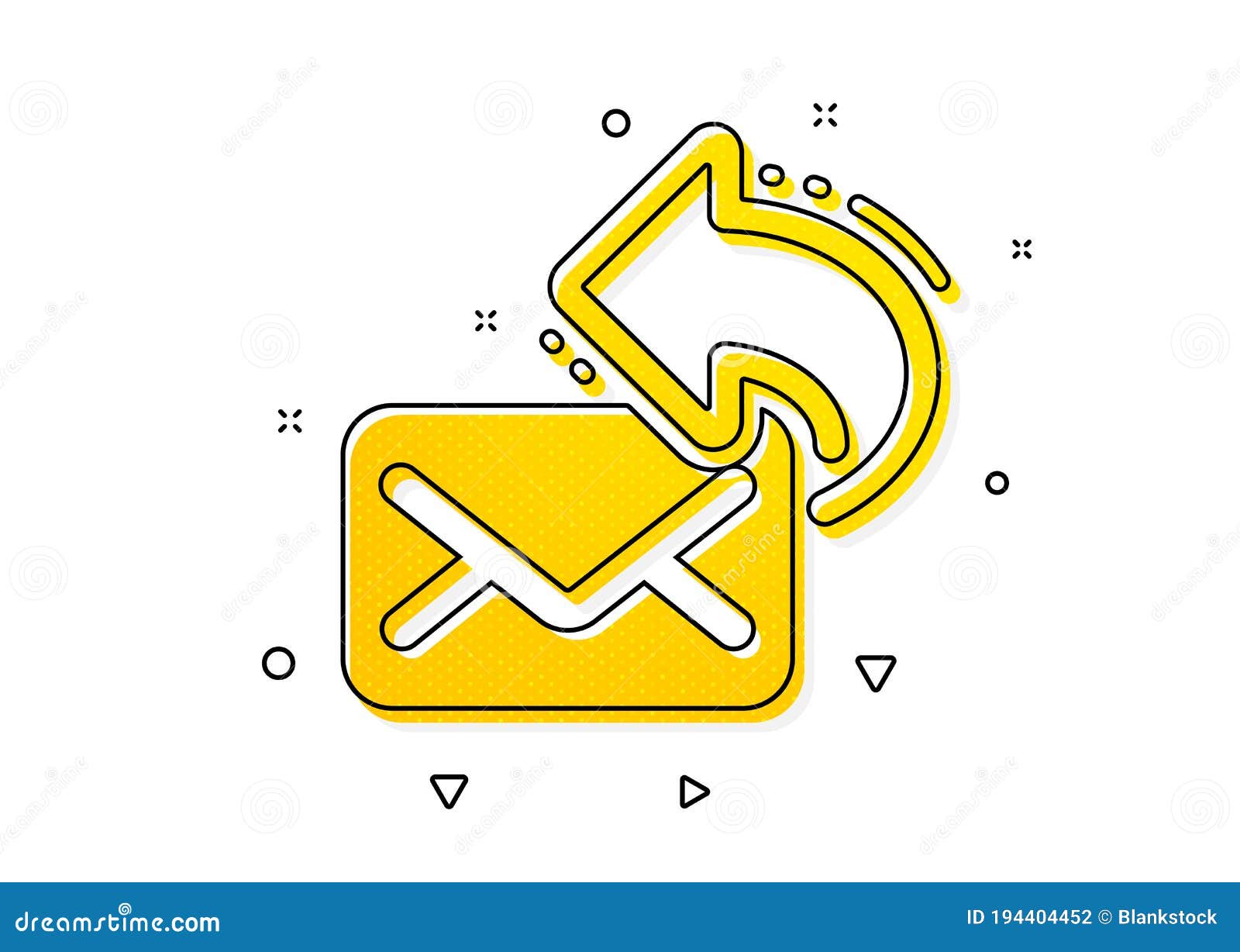 Share Mail Icon. New Newsletter Sign. Vector Stock Vector ...