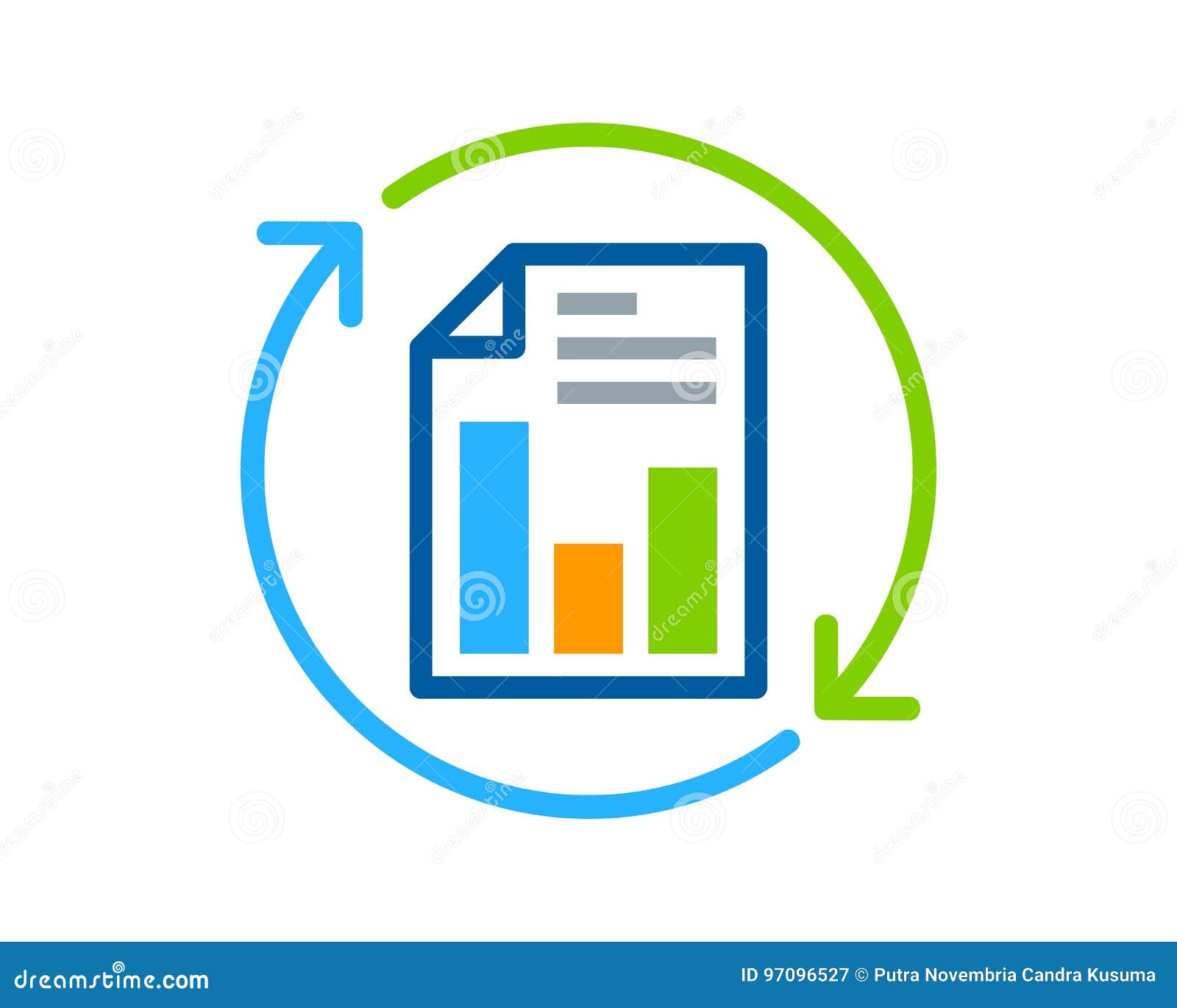 Share Report Icon Logo Design Element Stock Vector - Illustration of ...
