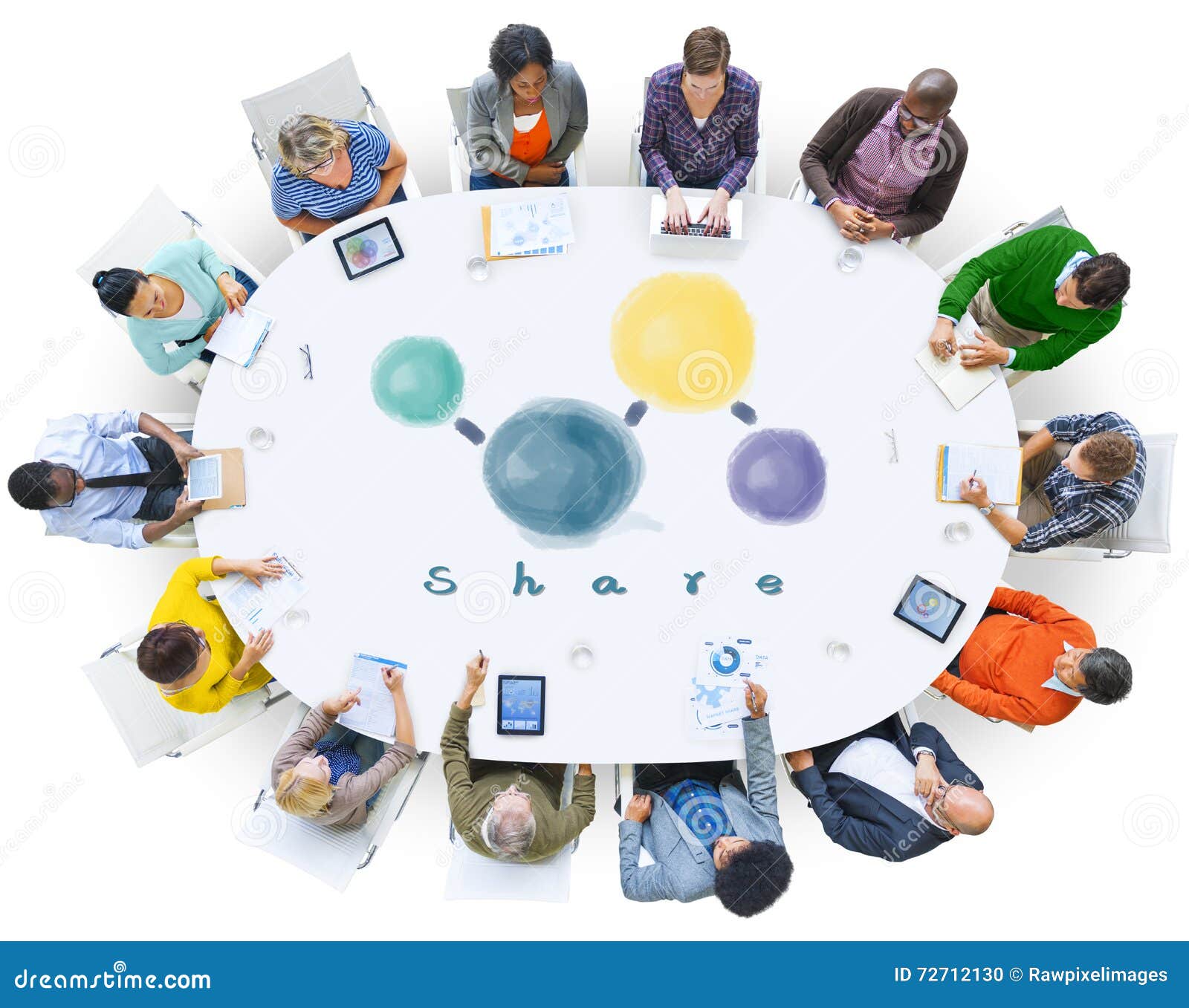 Share Sharing Connecting Network Social Media Concept Stock Photo ...