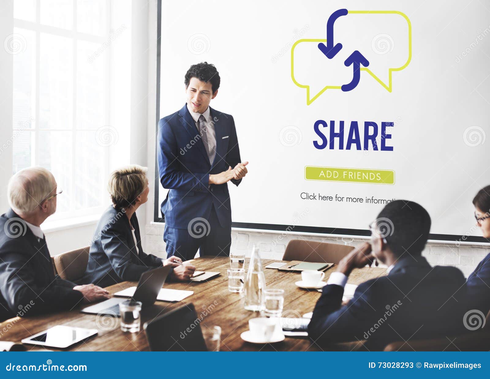 Share Sharing Connection Communication Concept Stock Image - Image of ...