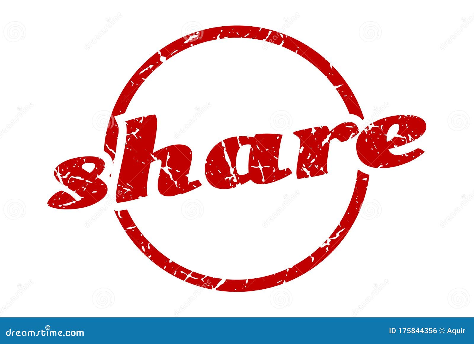 Share Sign. Share Round Vintage Stamp Stock Vector - Illustration of ...