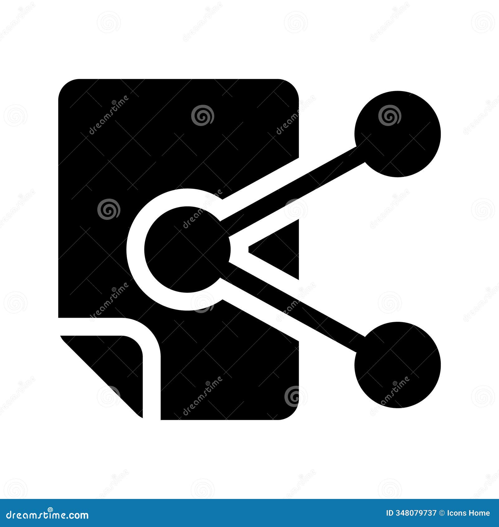 A Share Symbol Representing Content Sharing or Connections Stock ...