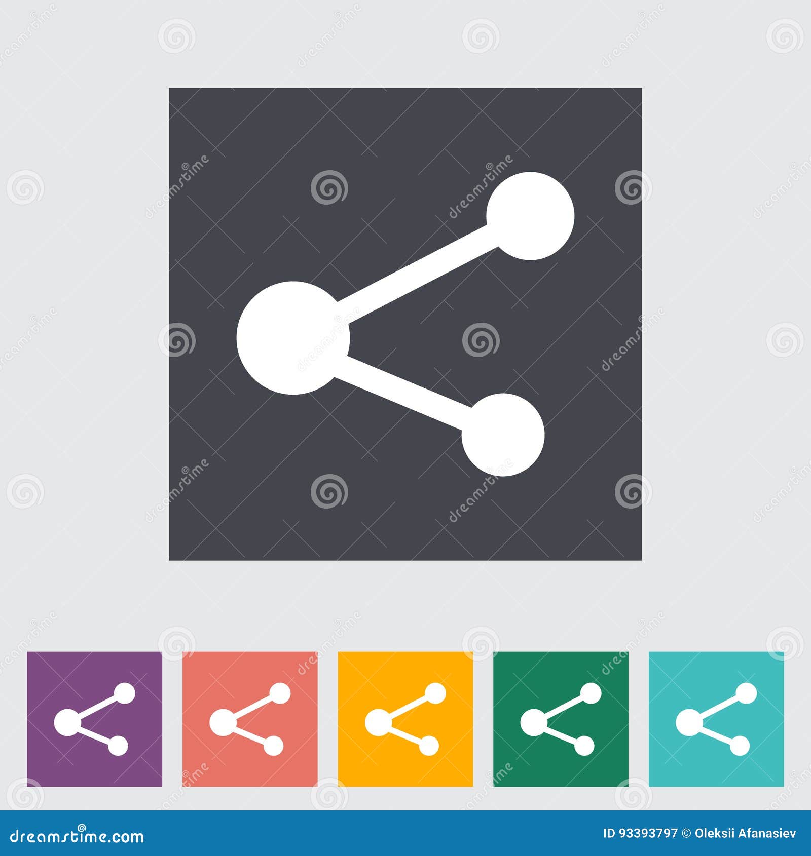 Share symbol. stock vector. Illustration of computer - 93393797