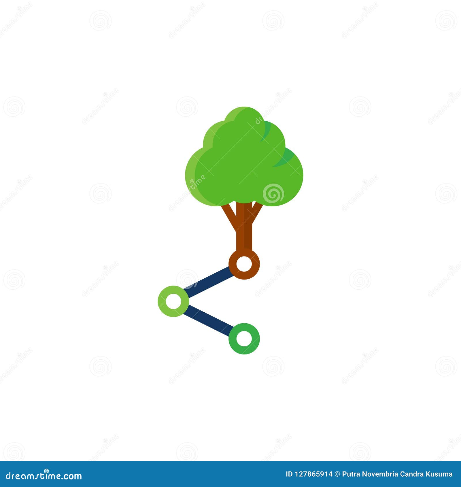 Share Tree Logo Icon Design Stock Vector - Illustration of design ...