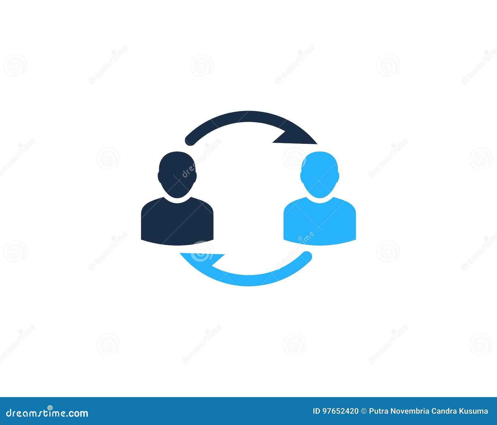 Share User Icon Logo Design Element Stock Vector - Illustration of ...