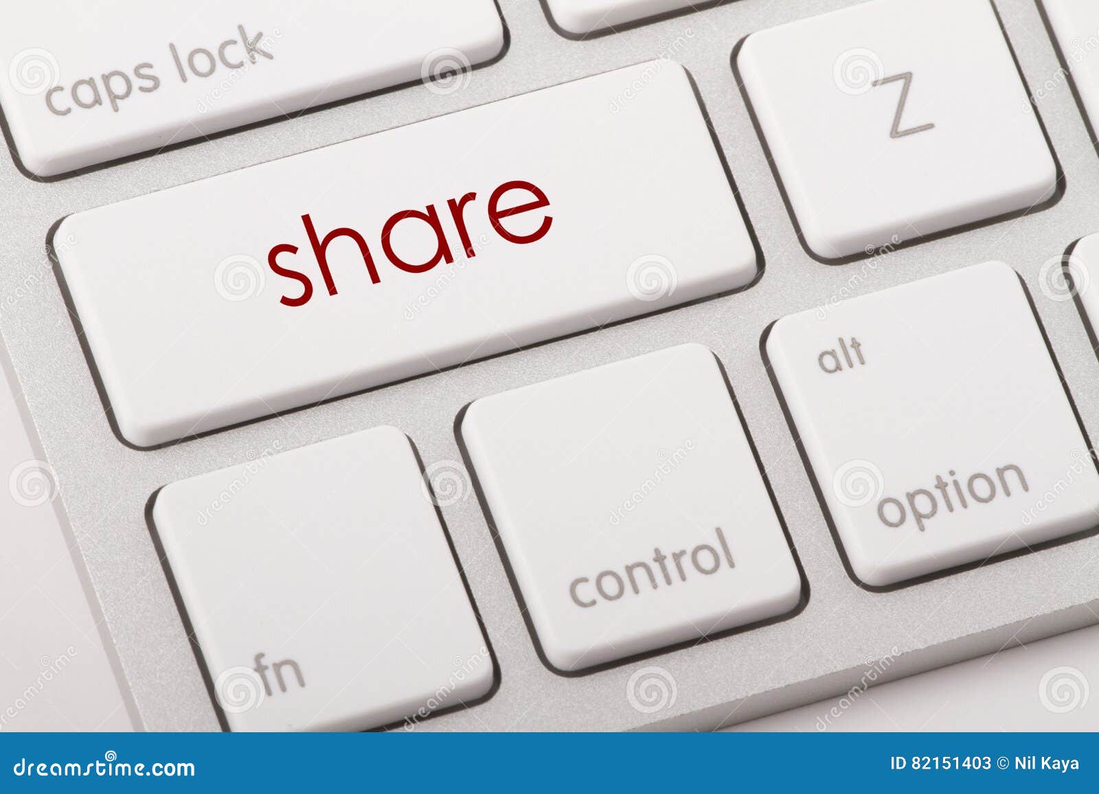 Share word on keyboard. stock image. Image of equipment - 82151403