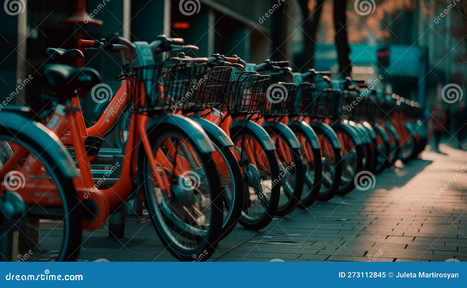 Shared Bikes and E-bikes, Shared E-scooters, Electric City Transport ...