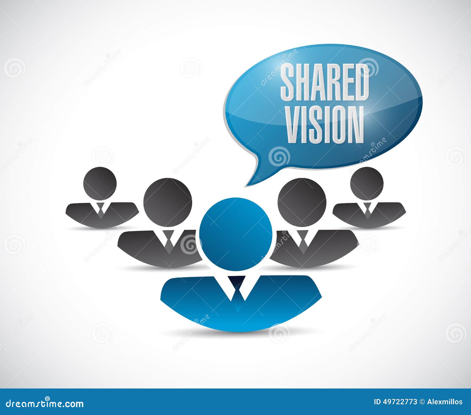 Shared Vision People Communication Illustration Stock Illustration - Illustration of avatar ...