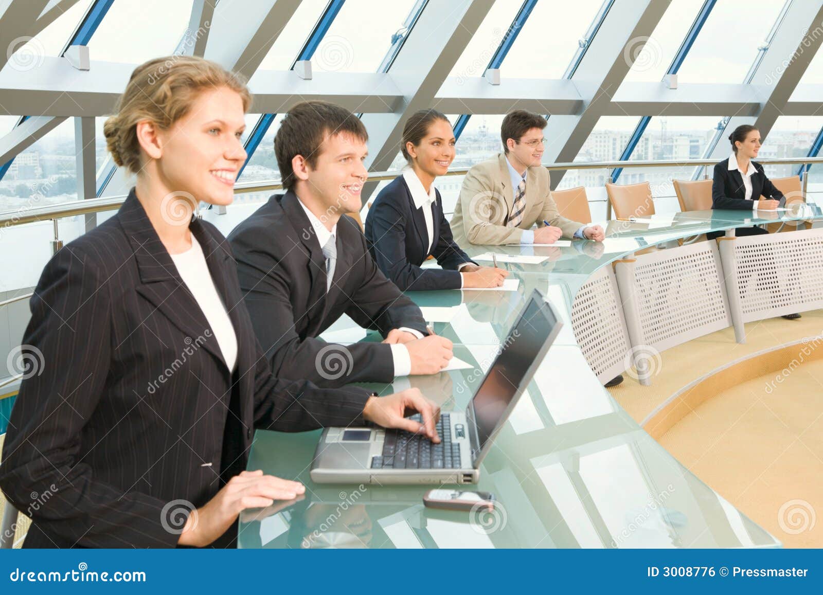 Shareholder s meeting stock photo. Image of computer, laptop - 3008776