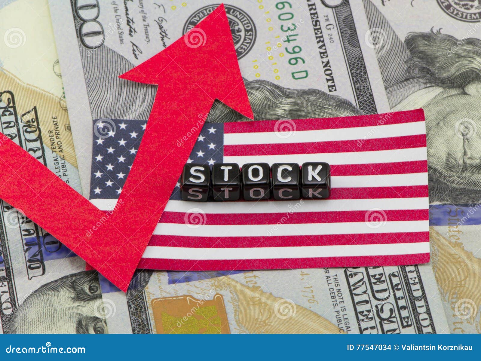 Shares rise concept stock photo. Image of graphic, concept - 77547034
