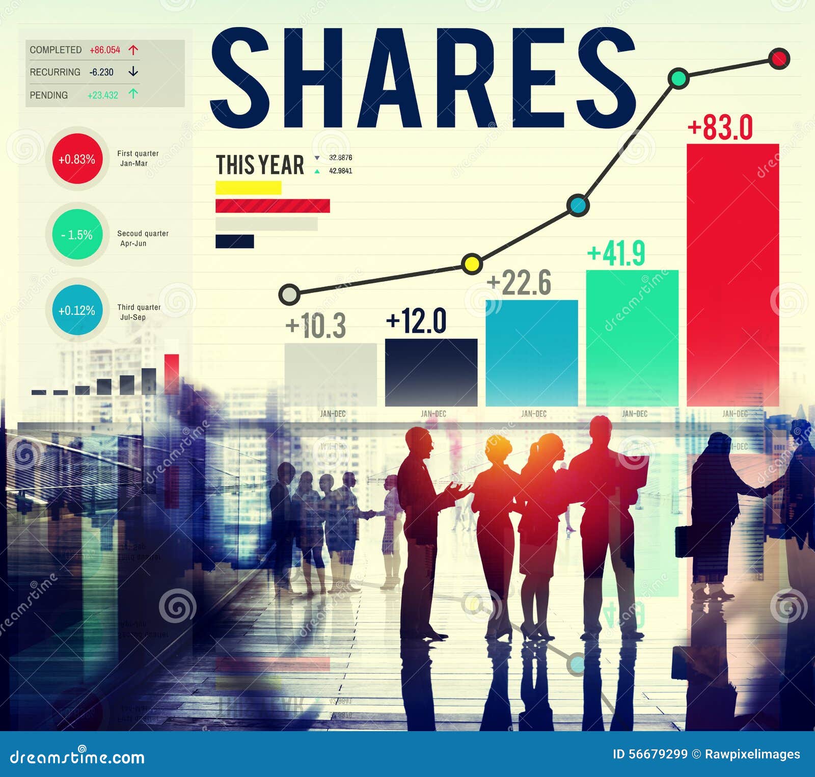 Shares Sharing Shareholder Corporate Concept Stock Image - Image of ...